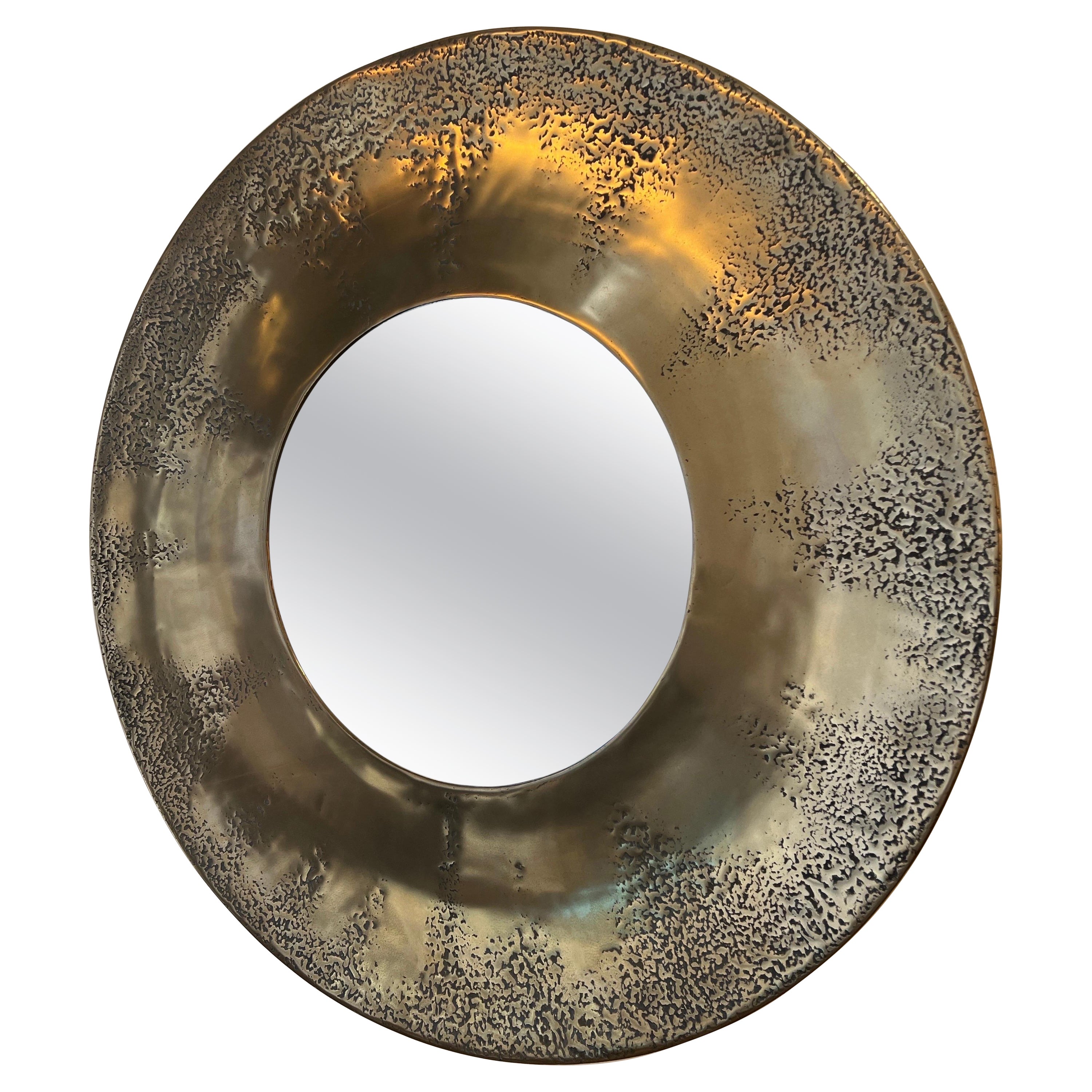Large Concave Art Mirror at 1stDibs | large concave mirror, concave ...