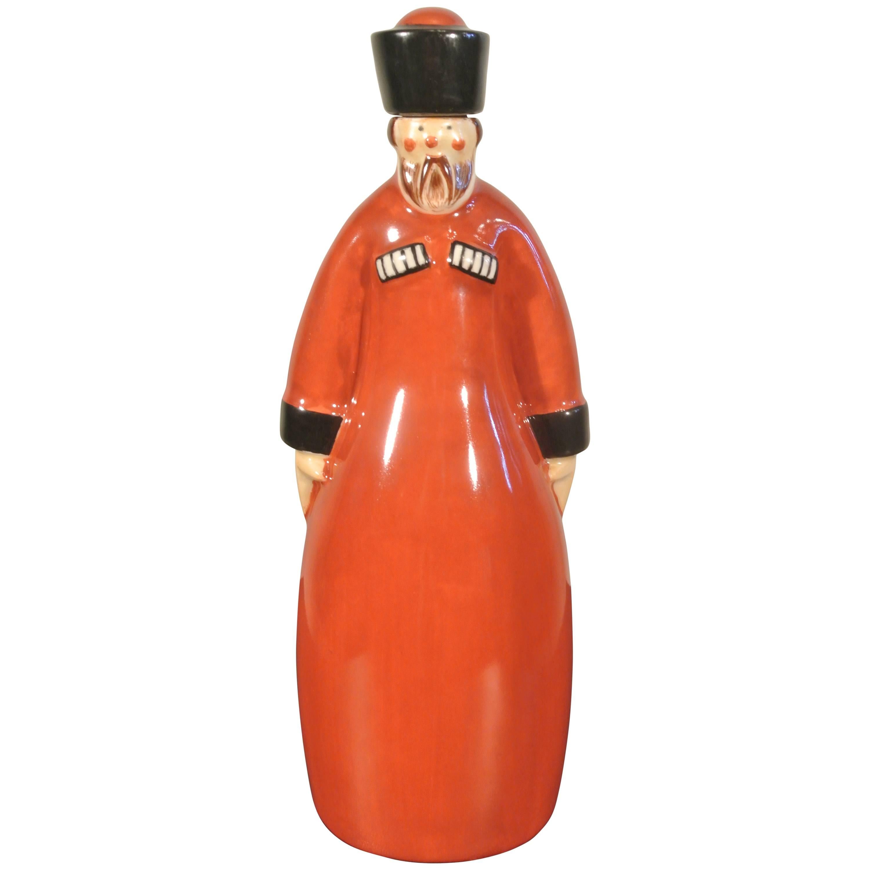 'ROBJ' Vodka Bottle of Russian Man, circa 1900 at 1stDibs
