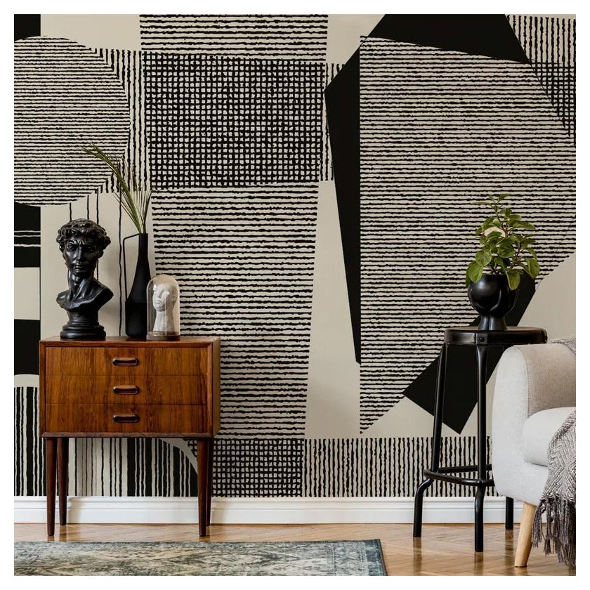 Jazz Deco Wallpaper For Sale at 1stDibs
