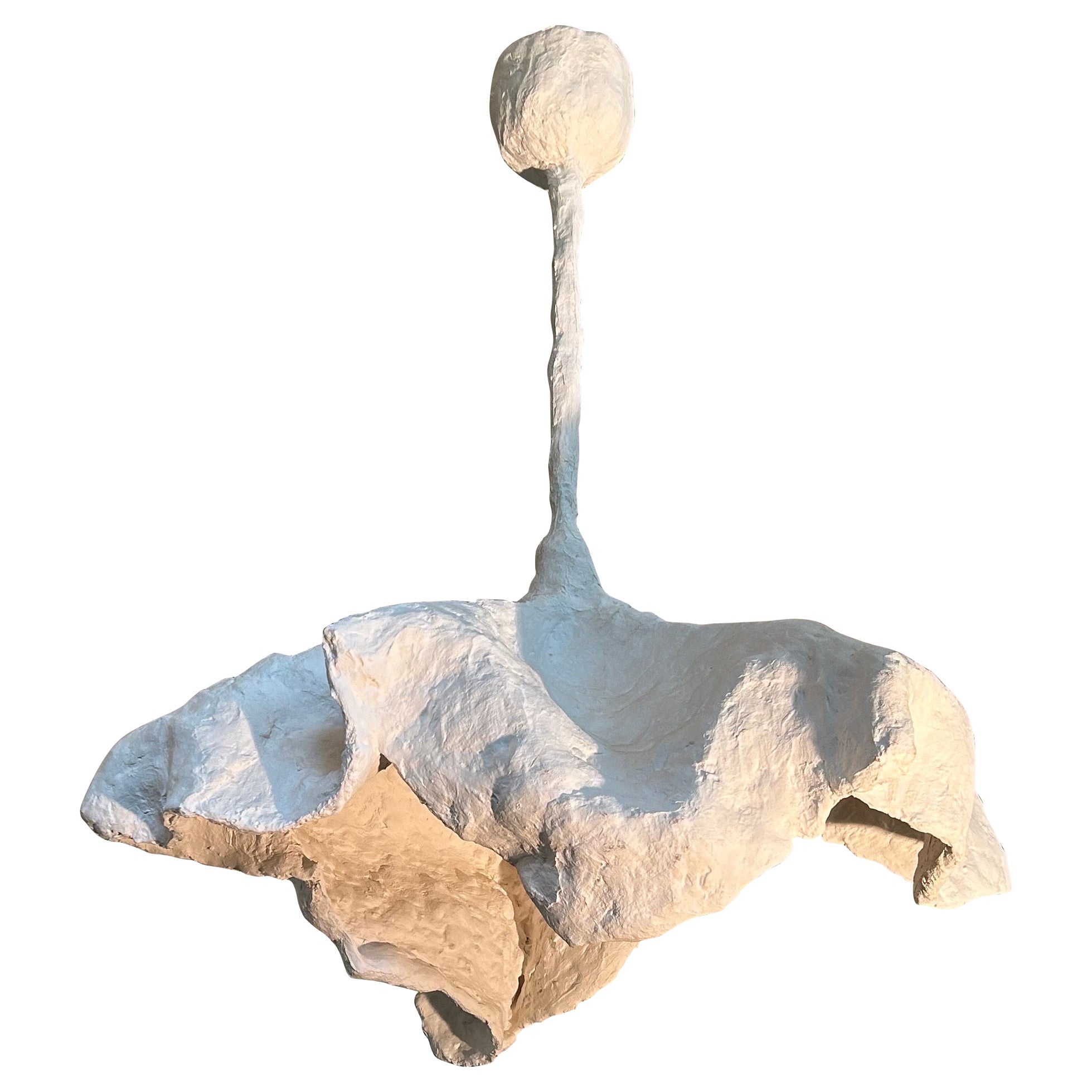 Midcentury Organic Modern Plaster Faux Rock Table Base at 1stDibs | no ...