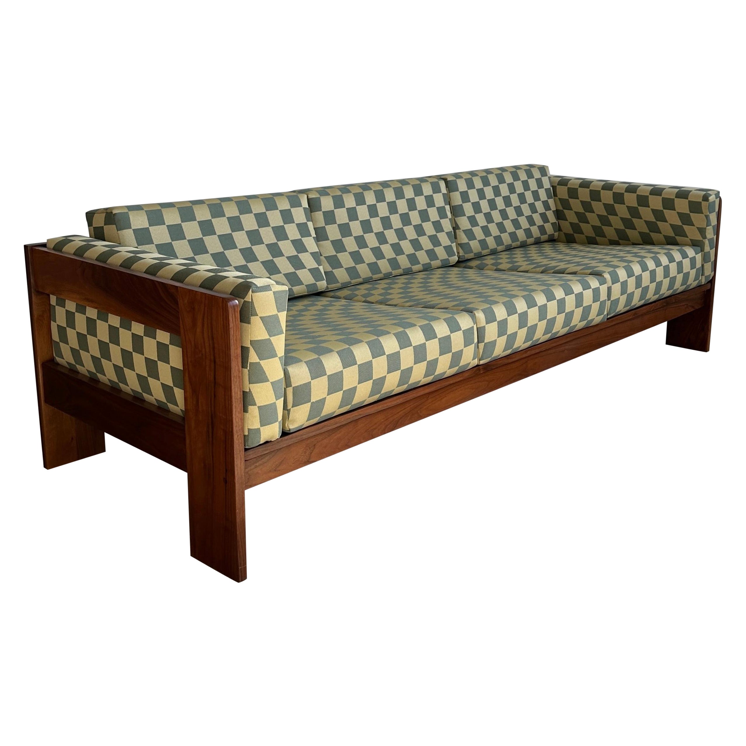 George Nakashima Solid Walnut Sofa With Slatted Back at 1stDibs