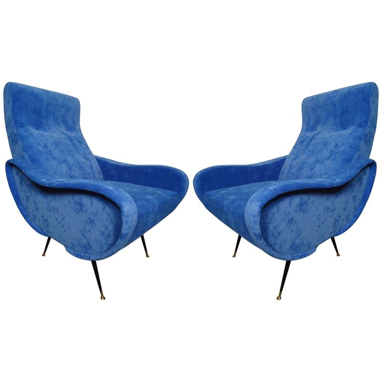 Pair of Italian Style "Lady" Chairs at 1stDibs