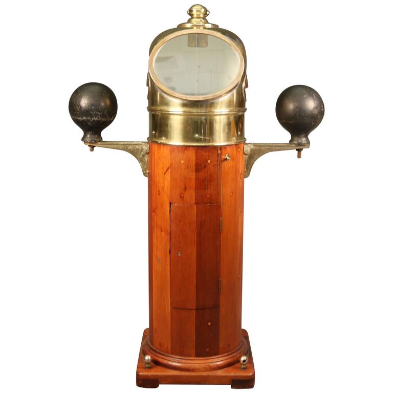 Authentic Ship's Binnacle at 1stDibs