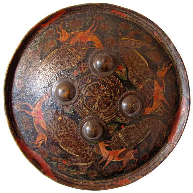 19th Century Indo-Persian Dhal Shield at 1stDibs