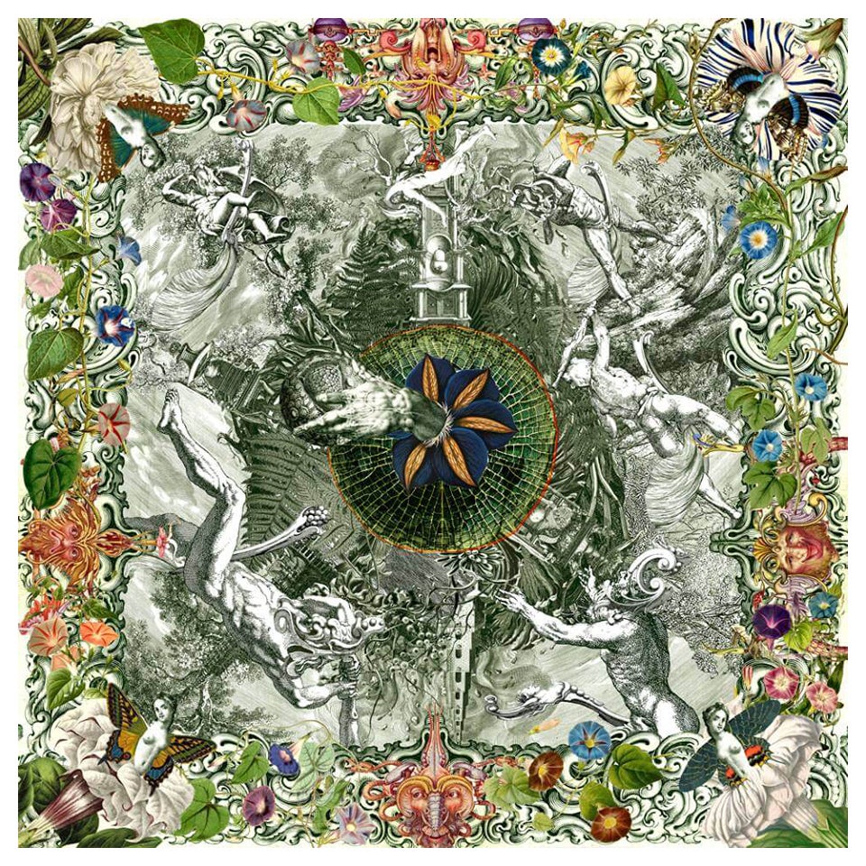 Nakol Art by Natalia Kolpakova, Quiddich, 100% Silk Scarf For Sale at ...