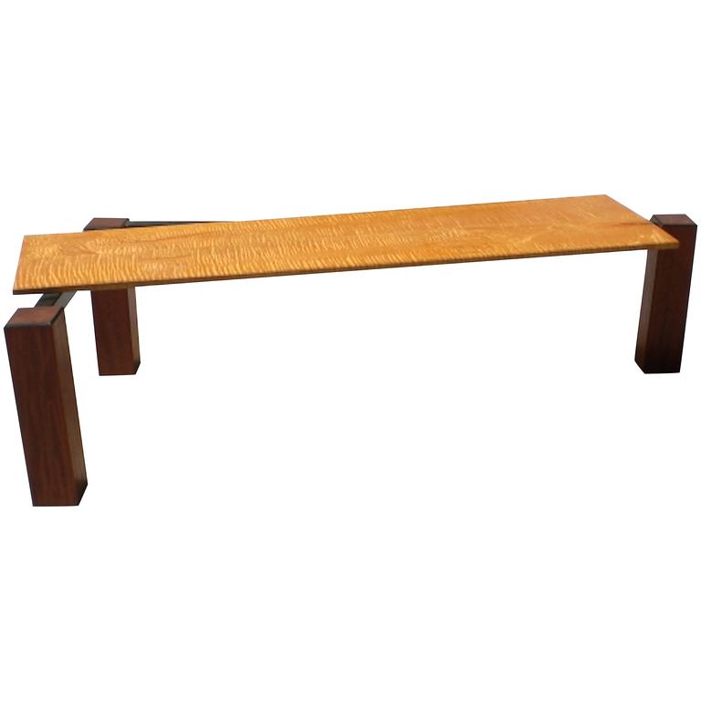 Abstract Style Bench For Sale at 1stDibs