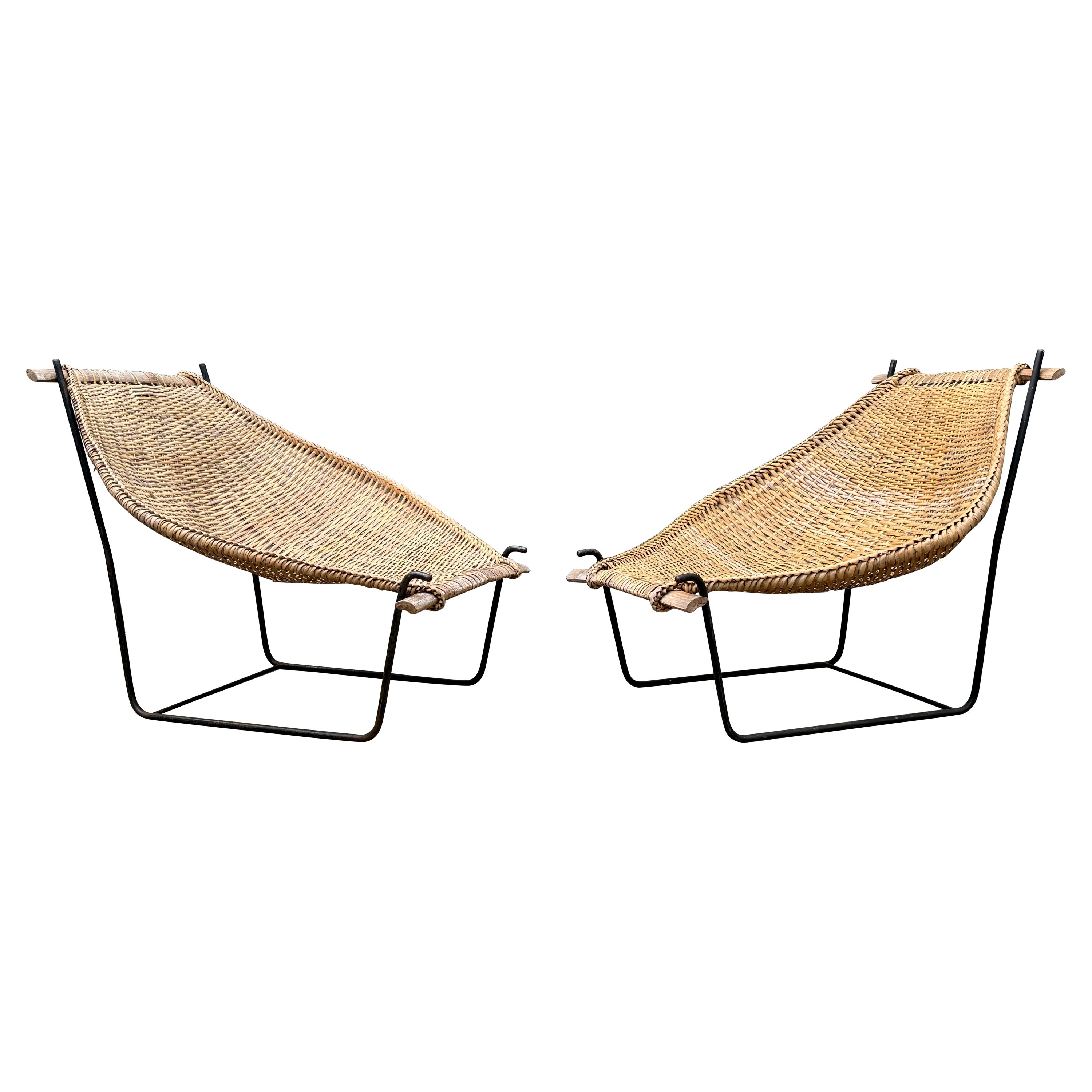 "Couple" Wrought Iron Bench by JOHN RISLEY at 1stDibs