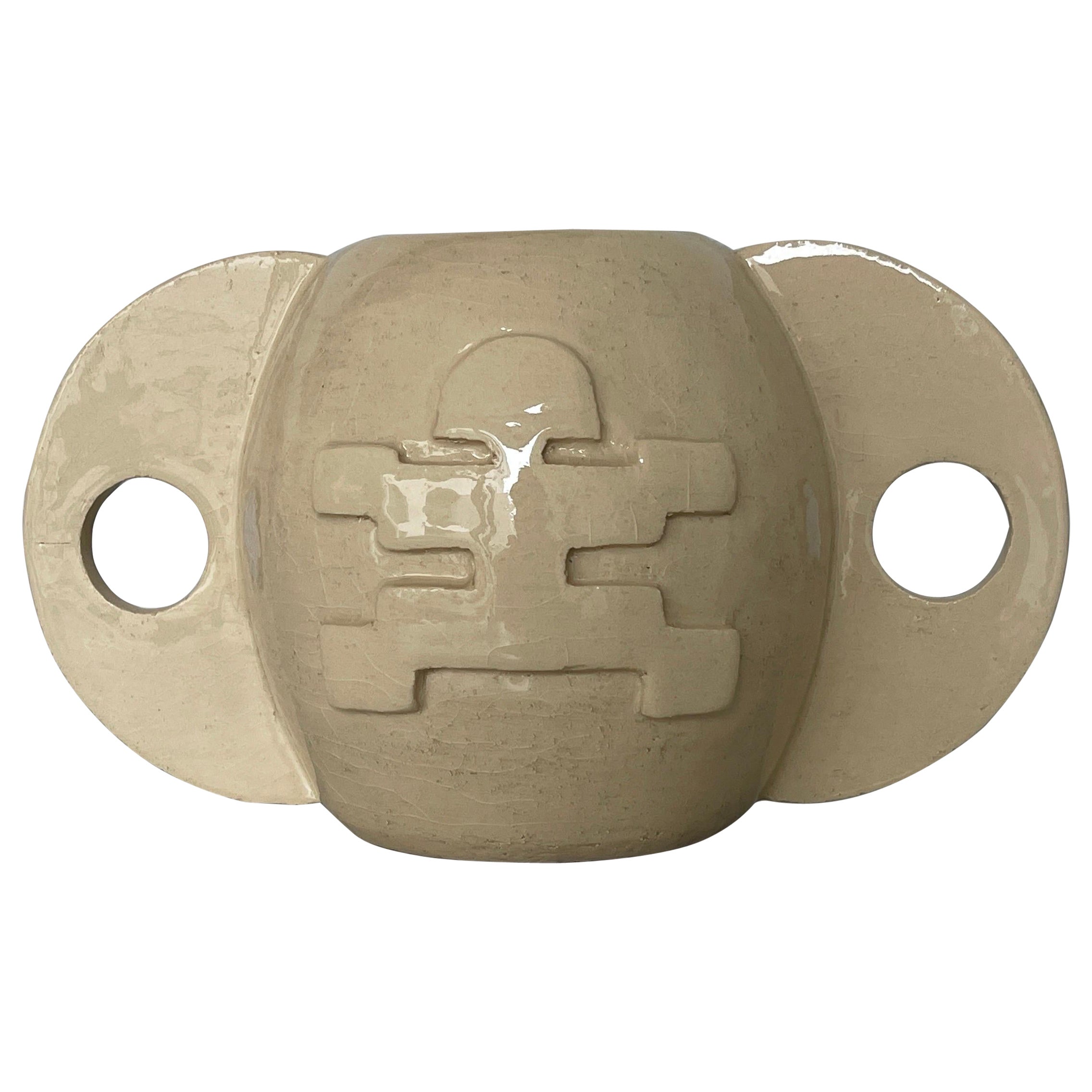 Aztec Condor vaze by Mariela Ceramica For Sale at 1stDibs