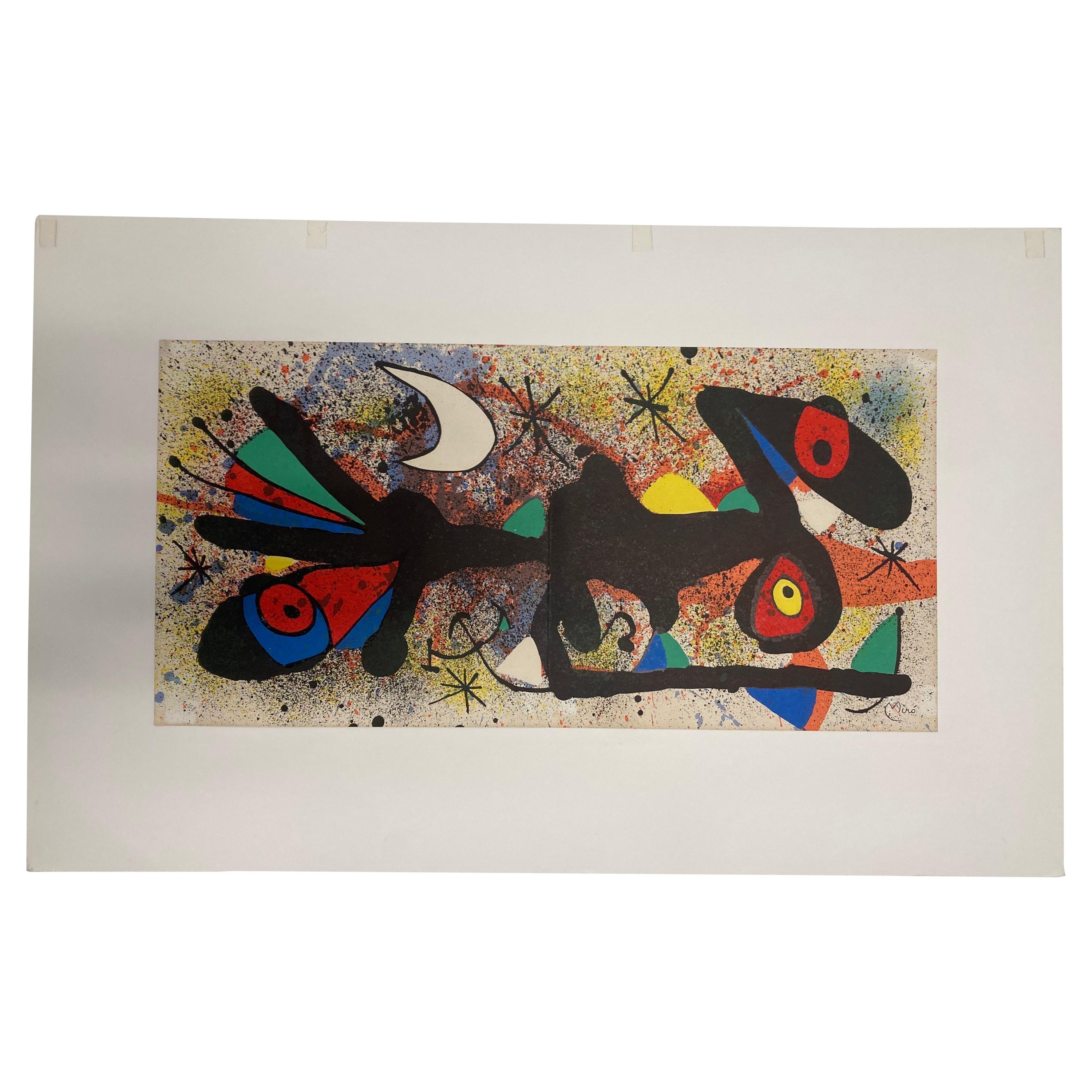Abstract Lithograph Signed by Joan Miró For Sale at 1stDibs | joan miro ...