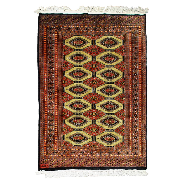 Pakistani Bokara Rug For Sale at 1stDibs