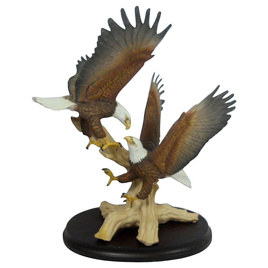 Lenox Figurine Challenge of the Eagles Hunters of Sky Series No Box ...