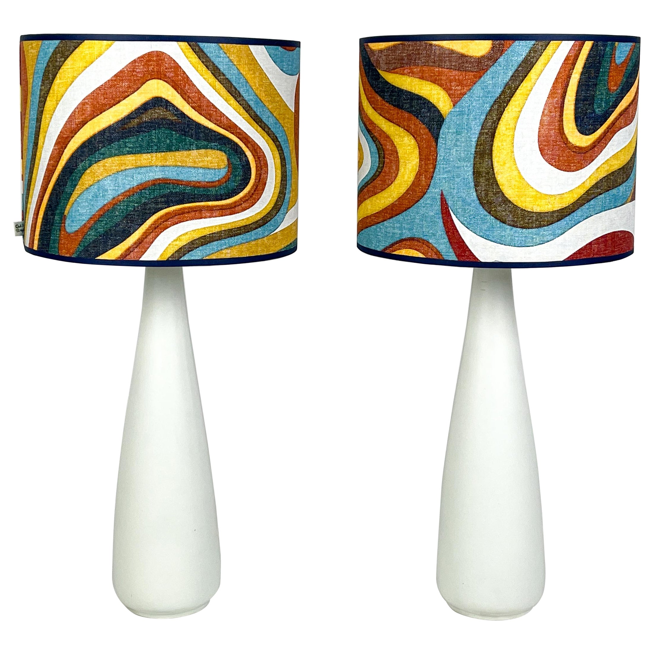 Scandinavian Modern Trumpet Table Lamp, Finland, 1960s For Sale at 1stDibs