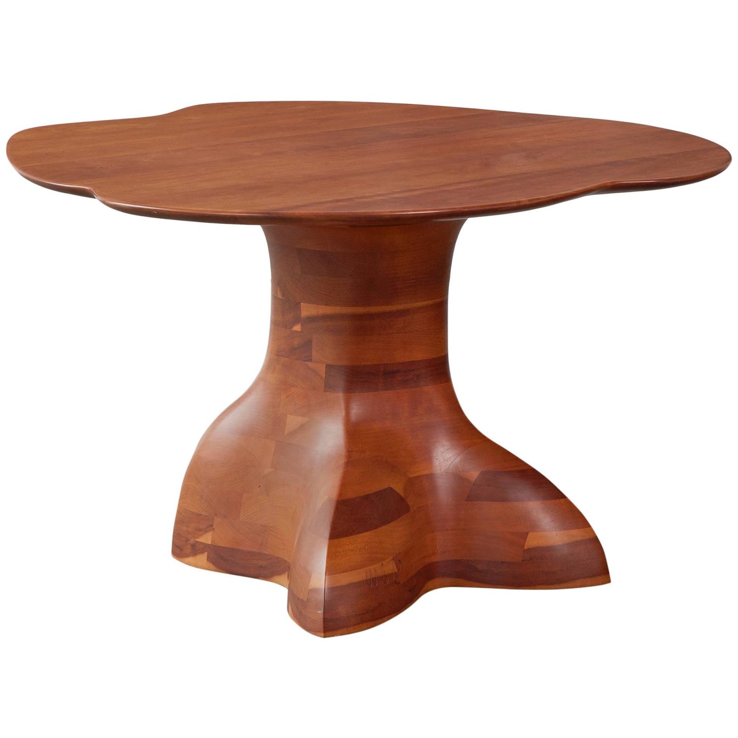 Unique Coffee Table in Stack Laminated Cherry by Wendell Castle, USA ...