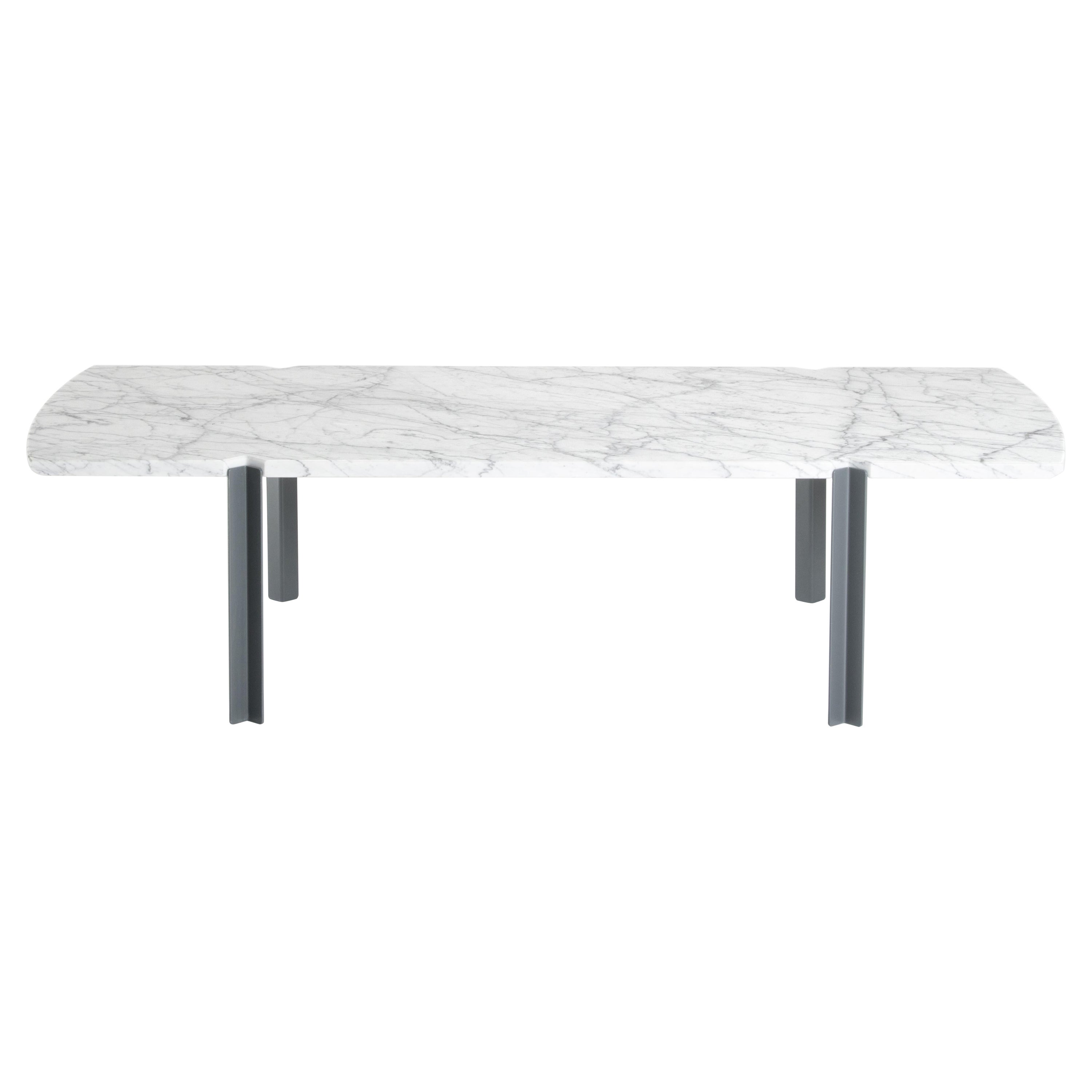 Quattro Cantoni Polished Marble Coffee Table by Objekto For Sale at 1stDibs