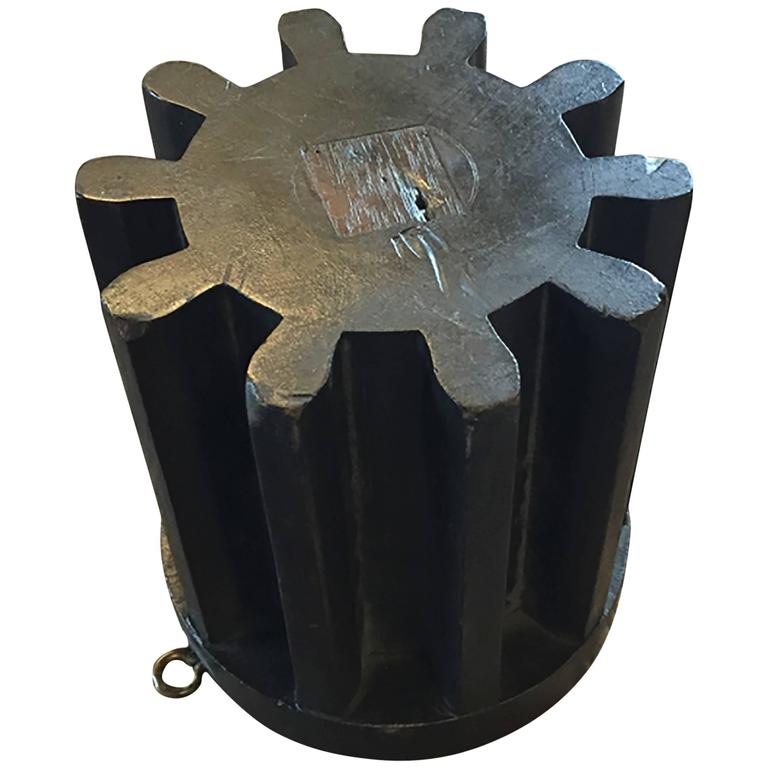 Vintage Wooden Cog Pattern, United Kingdom, circa 1880 at 1stDibs