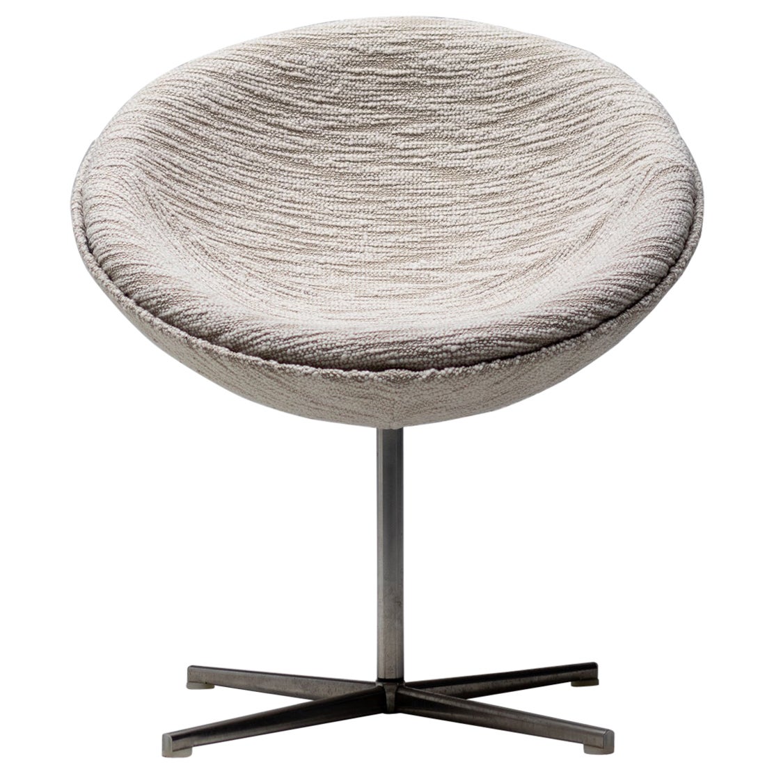 Unique Bouclé Verner Panton C1 Chair For Sale at 1stDibs