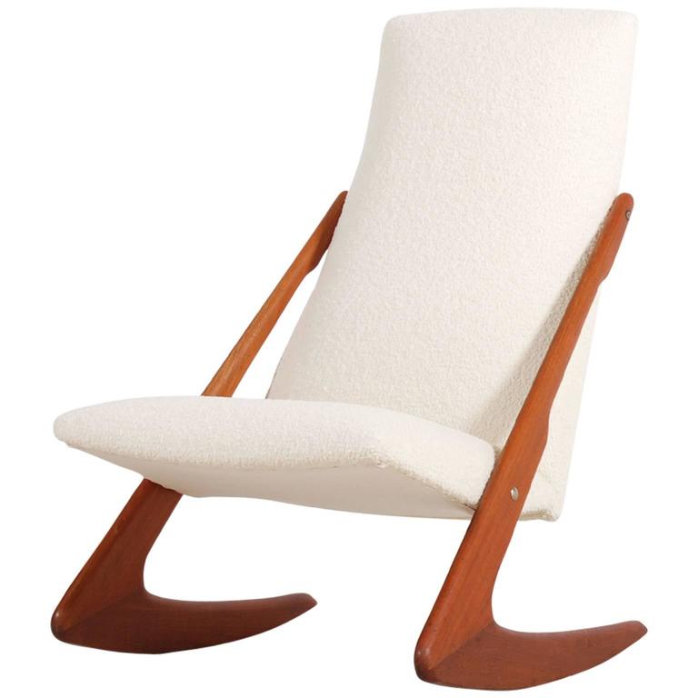 Scandinavian Rocking Chair, circa 1950 at 1stDibs | scandinavian ...
