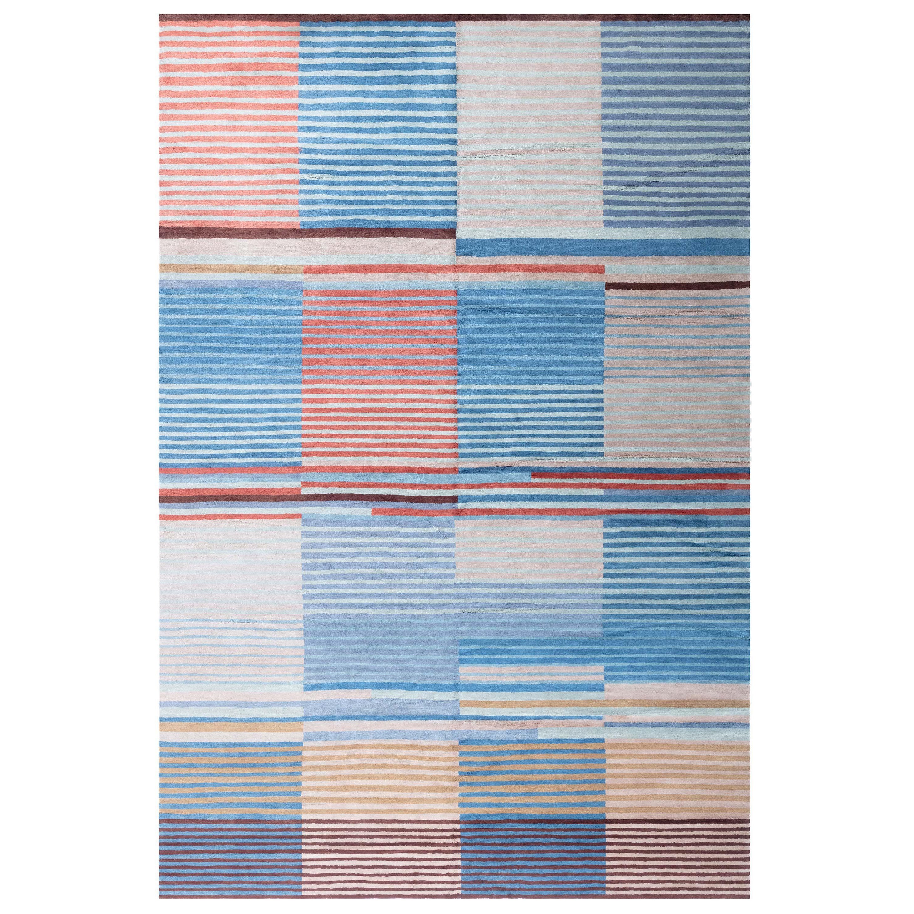 Deco Inspired Modern Rug by Doris Leslie Blau For Sale at 1stDibs