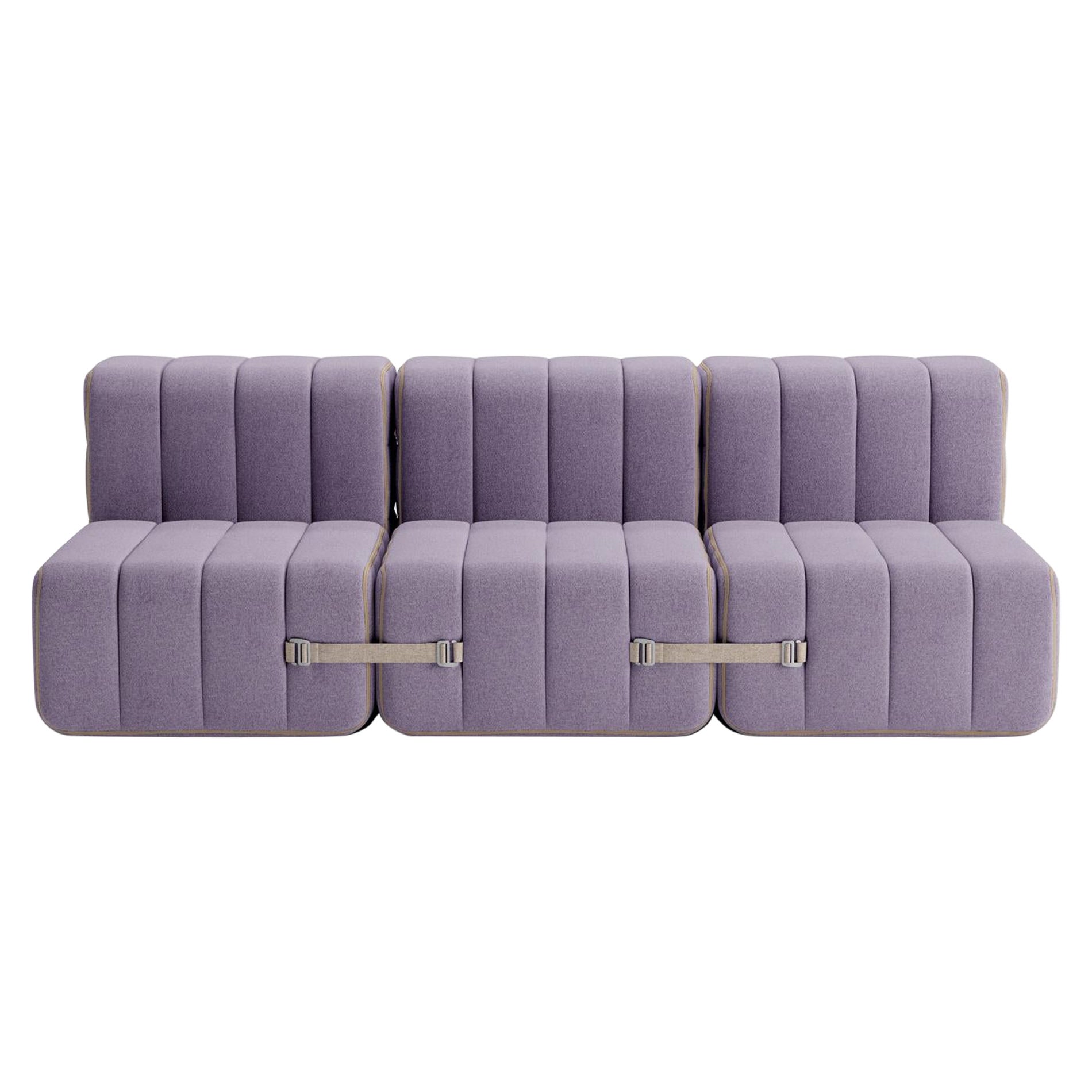Curt-Set 15 - e.g. Flexible U-shaped sofa - Dama - 0039 (Lilac) For ...