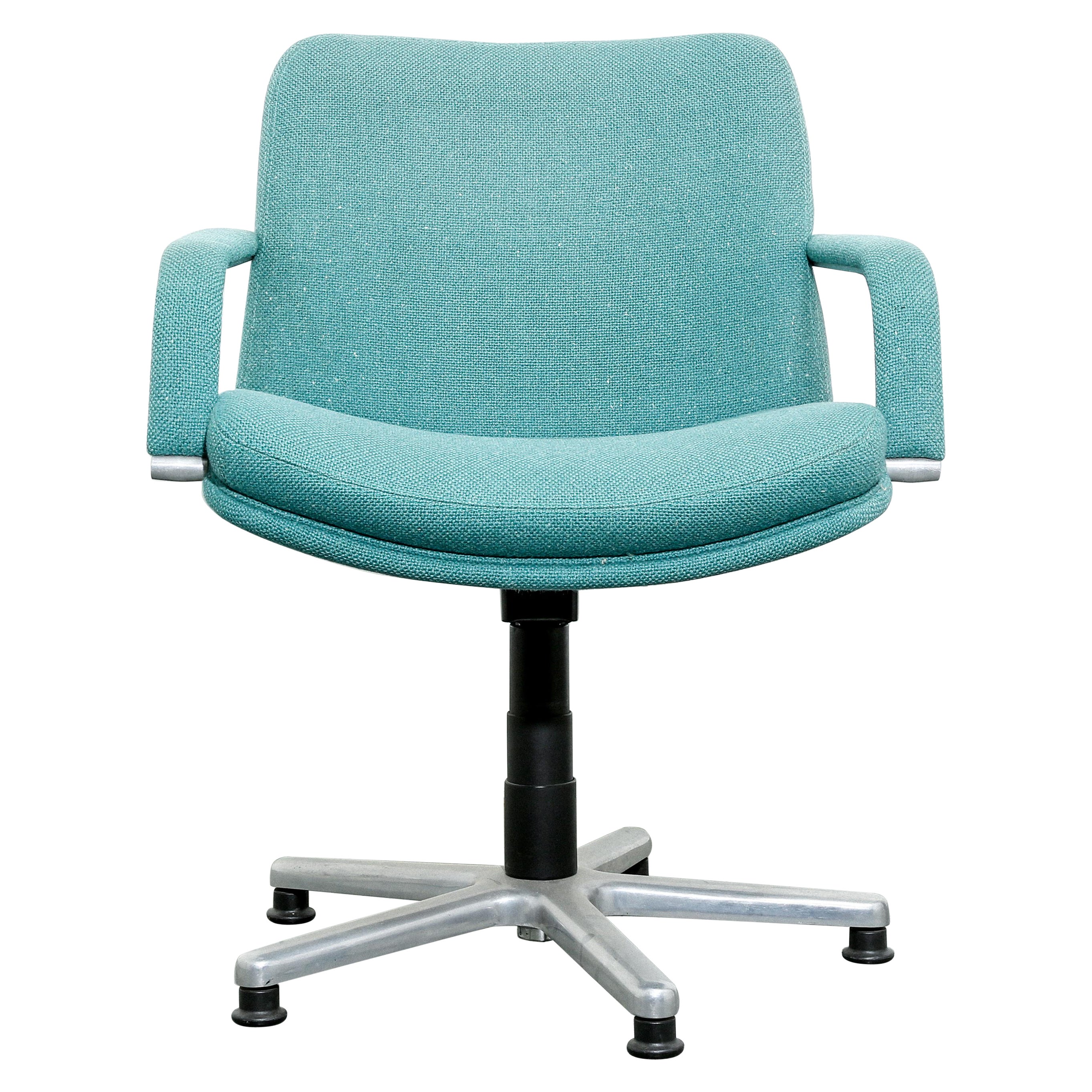 Geoffrey Harcourt Artifort F154 leather swivel chairs Paulin era at 1stDibs