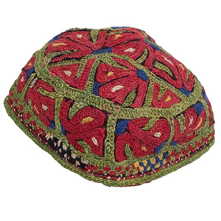 Kufi Embroidered Cap For Sale at 1stDibs