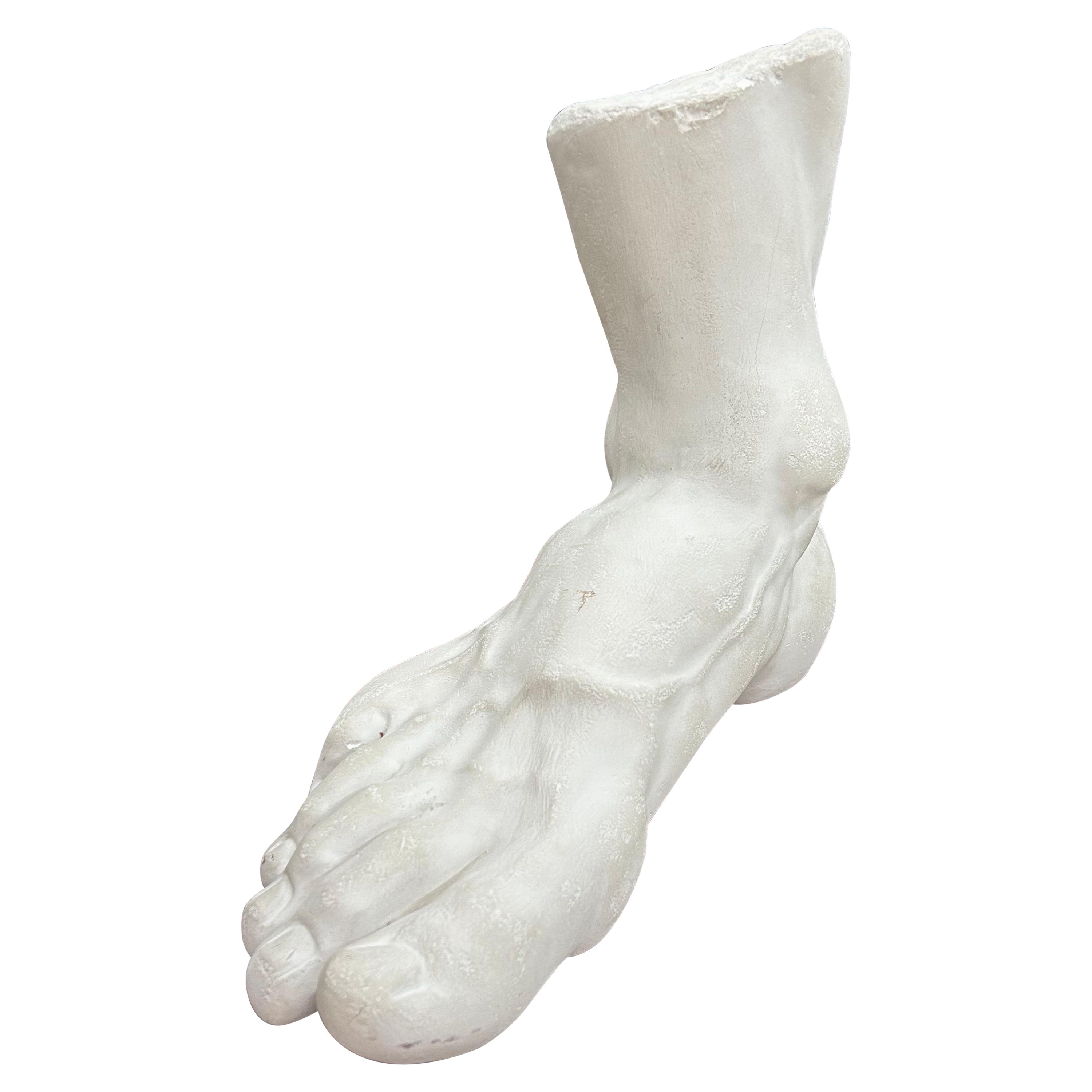 Hercule Foot Sculpture in Plaster, Made in France in 2016 at 1stDibs ...