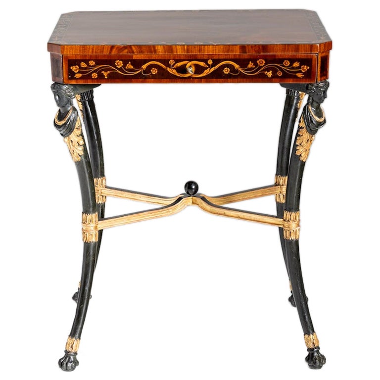 Empire Writing Table, probably Vienna around 1800 For Sale at 1stDibs
