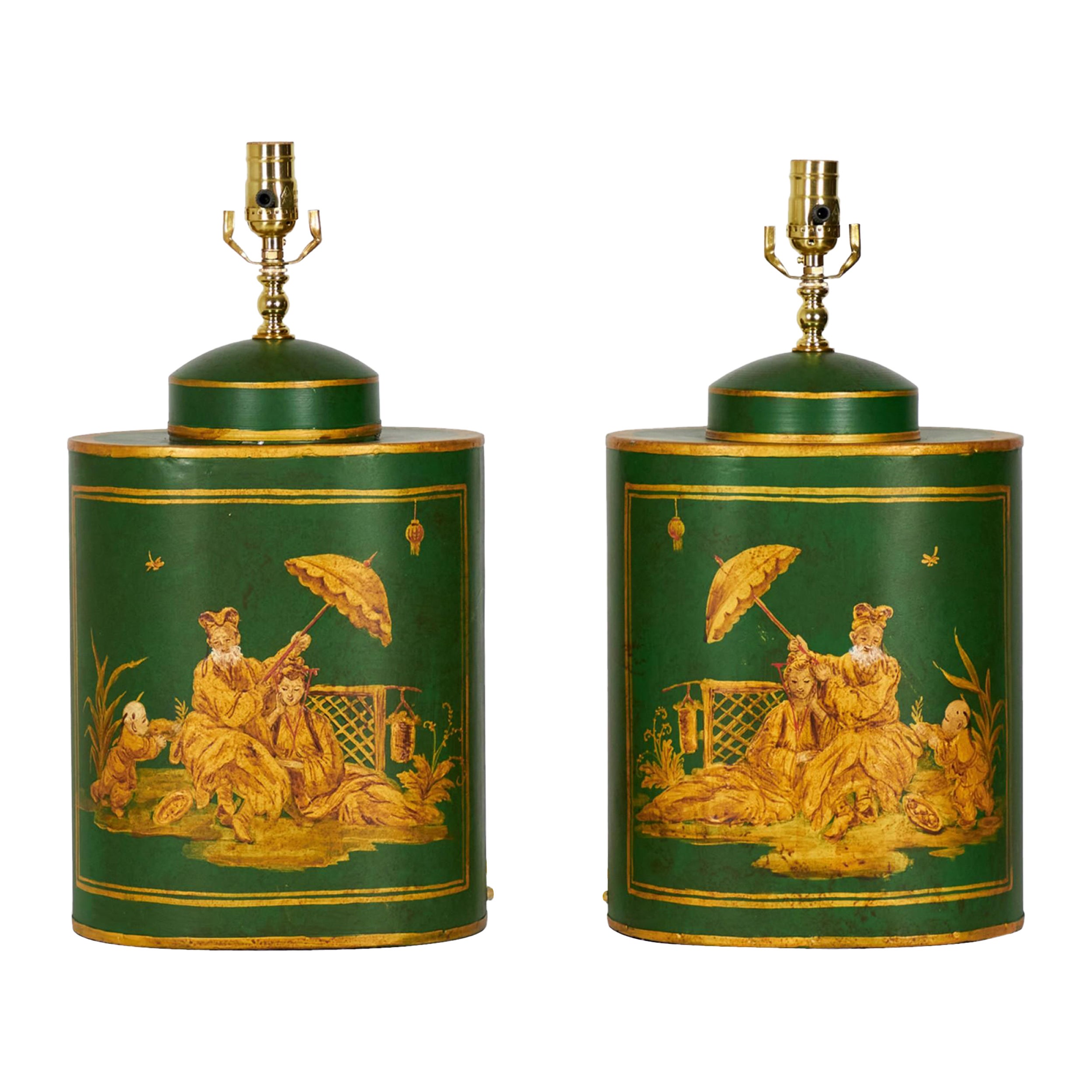 Tea Caddy Lamp For Sale at 1stDibs