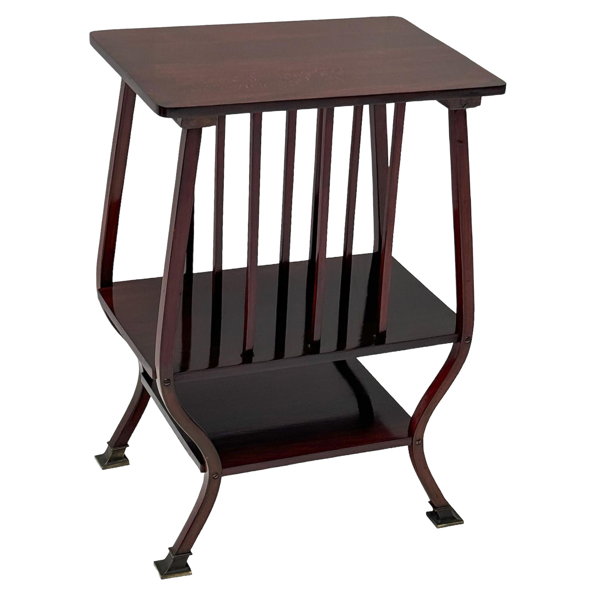 Vienna Secession Side Table by Gustav Siegel for Gebrüder Thonet ...