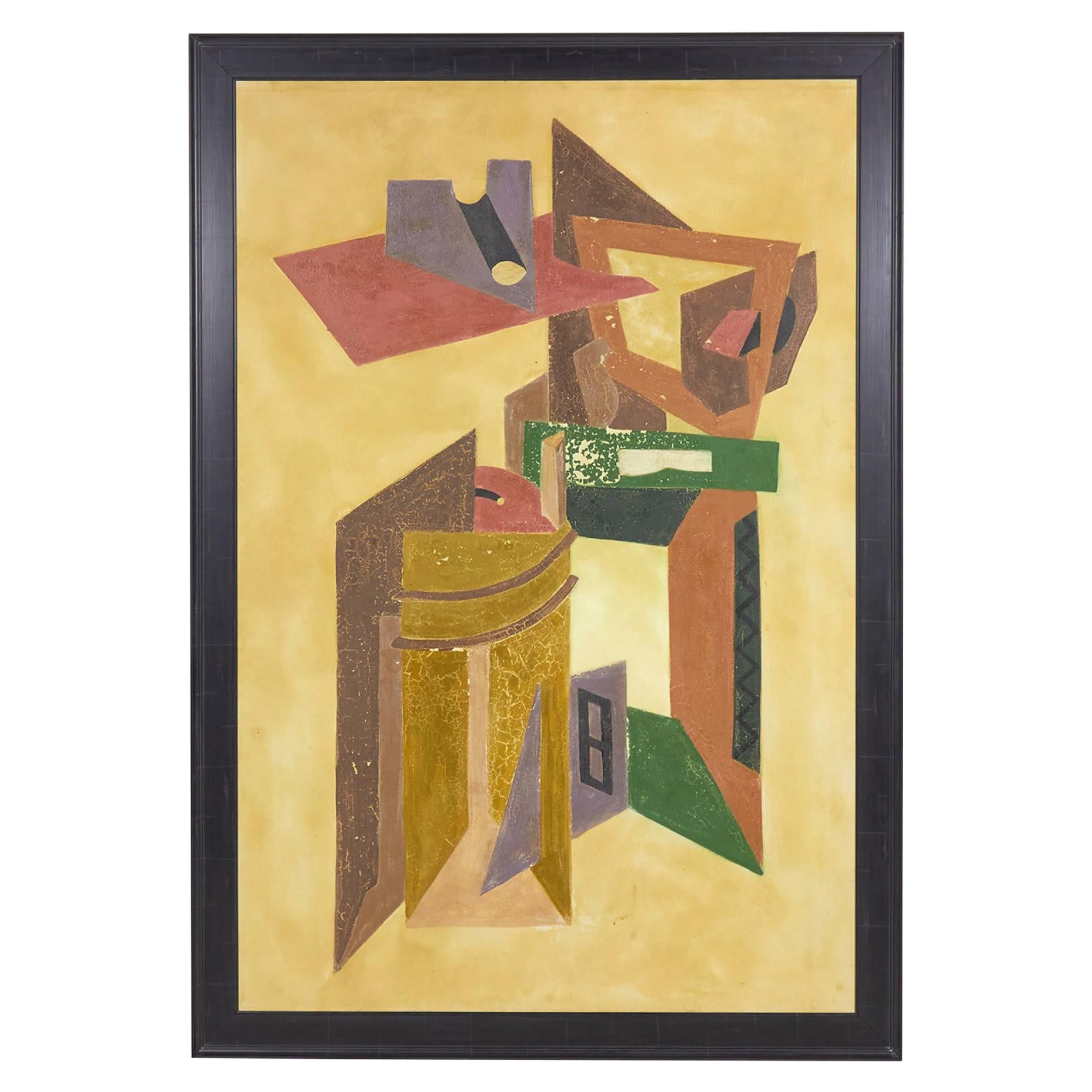 Jaques Villon Cubist Painting For Sale at 1stDibs