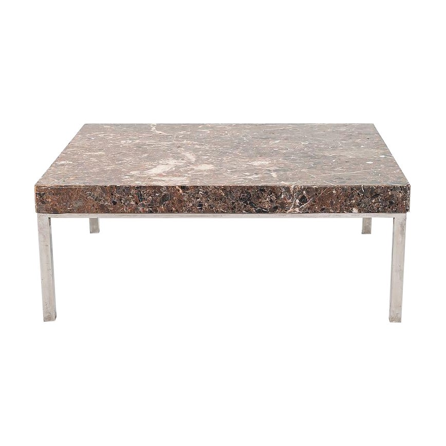 1974 Davis Allen and Gordon Bunshaft of SOM Coffee Table Granite and ...