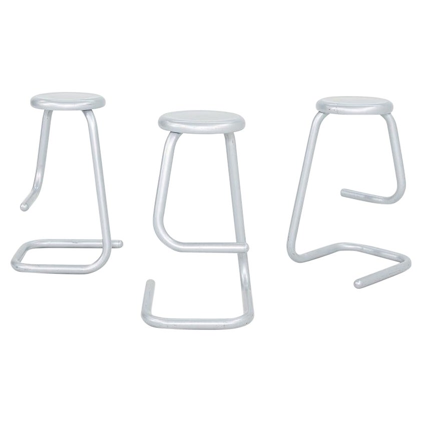 Paperclip Chair in Tubular Steel 1970's Canada Kinetics For Sale at ...