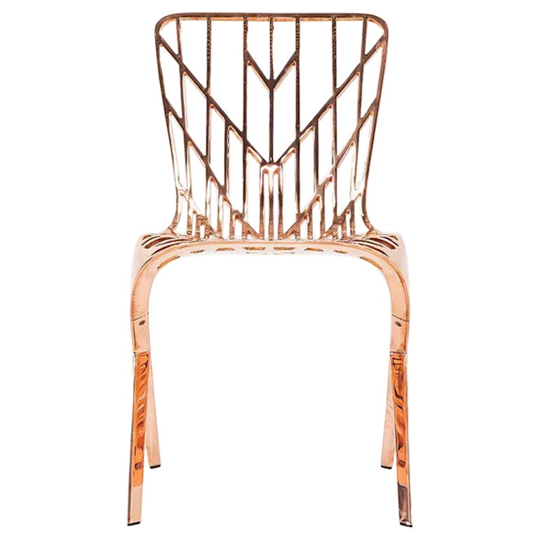 Chair in Copper by TJ Volonis For Sale at 1stDibs | copper first chair ...