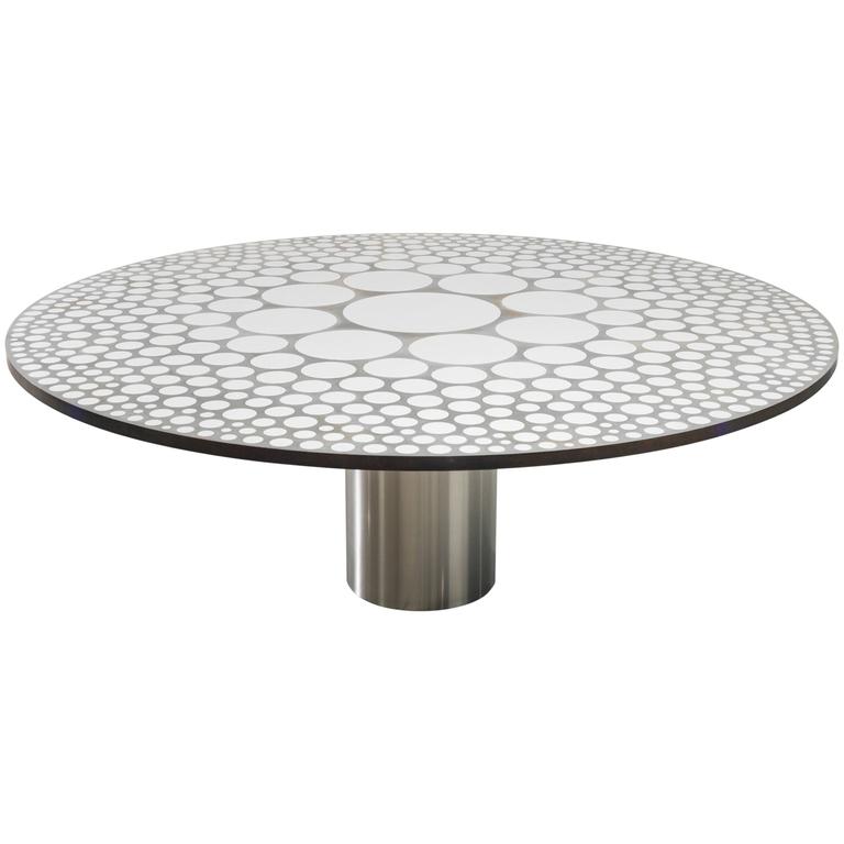 Paul Cocksedge, "Freeze Multi Circle Table," Stainless Steel, 2015 For ...