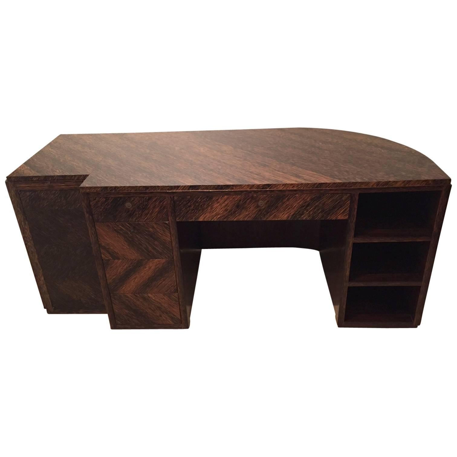 Palm Wood Desk - 3 For Sale on 1stDibs | dark wood desk, palm wood for ...