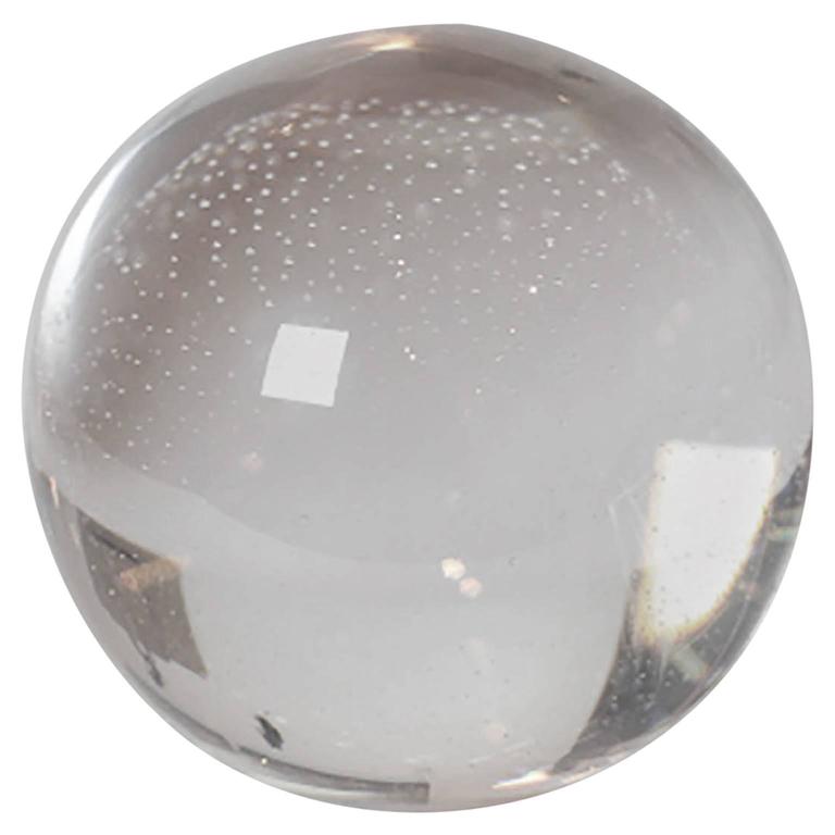 Lead Crystal Paperweight For Sale at 1stdibs