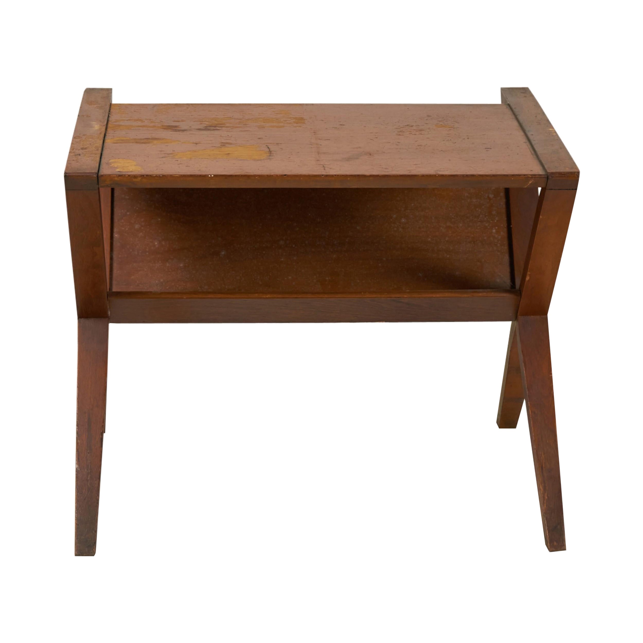 Gorgeous MId Century Italian Side Table With Magazine Holder *FREE ...