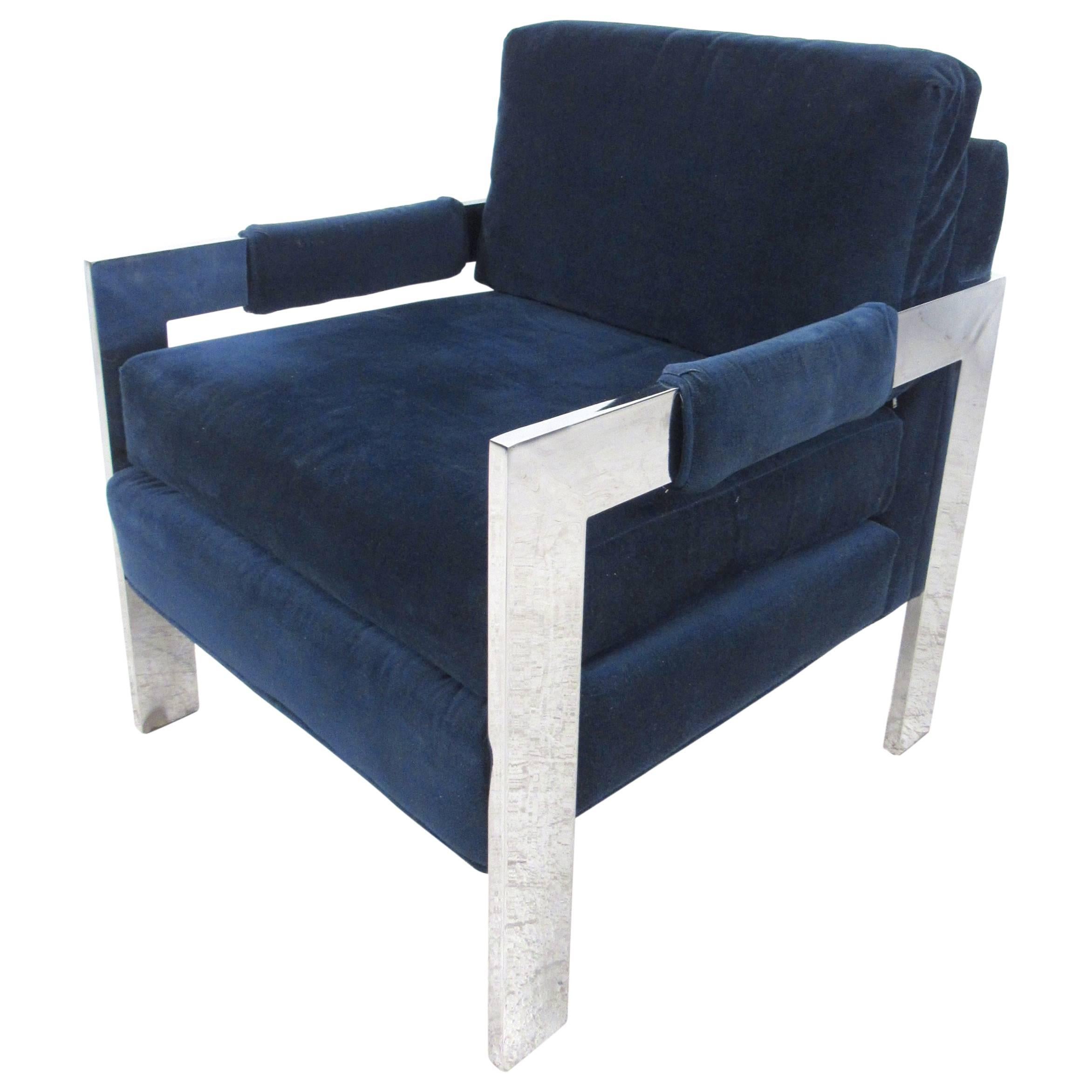 Vintage Modern Lounge Chair by Rowe For Sale at 1stDibs