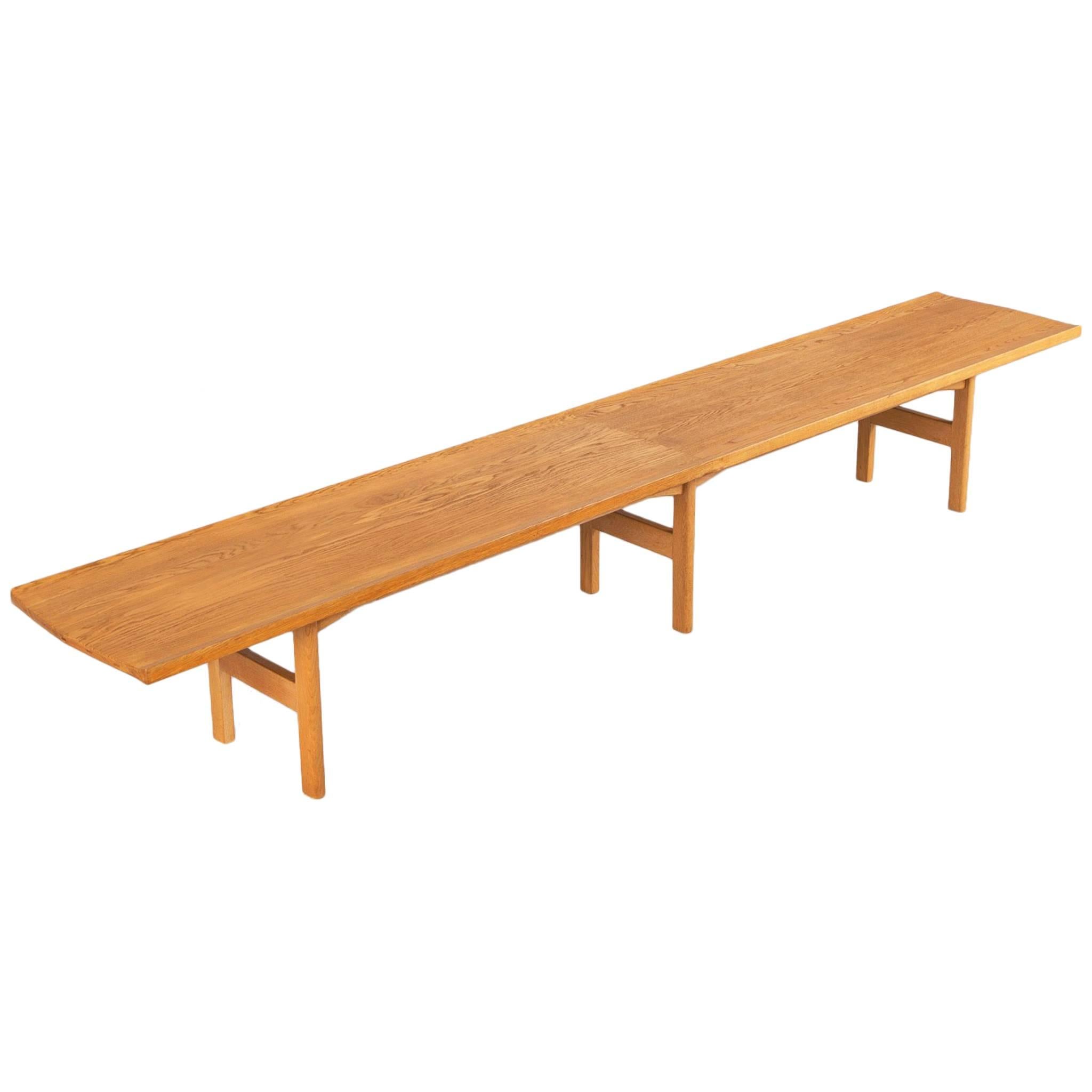 Tove and Edvard Kindt Larsen, Long Bench For Sale at 1stDibs