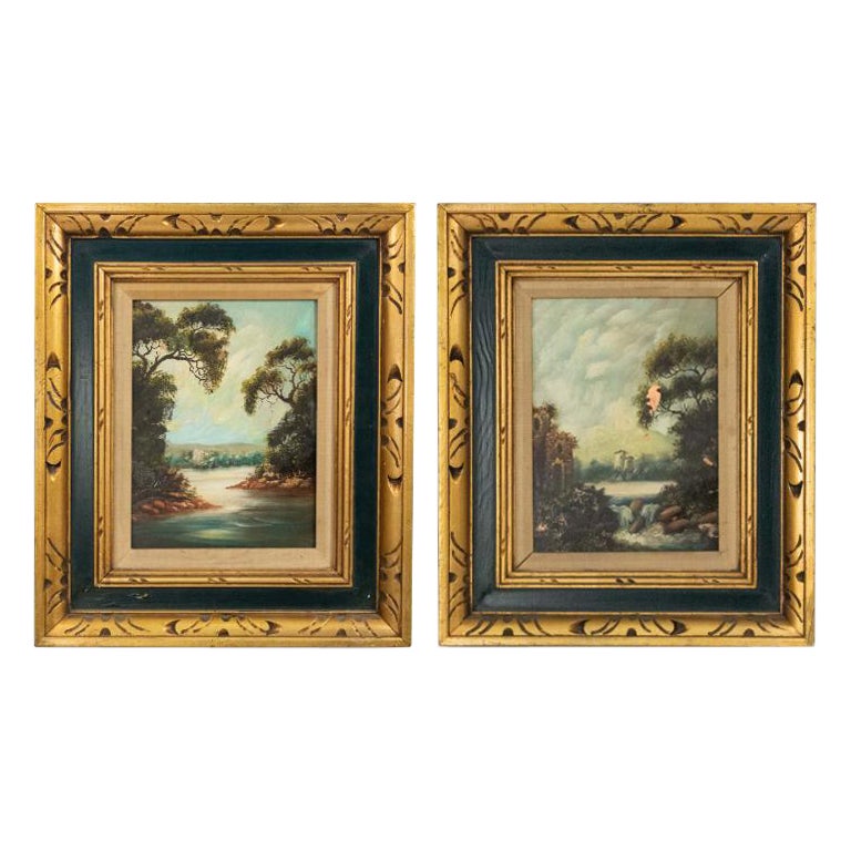 Study of an Extensive River Landscape by James Kinnear For Sale at 1stDibs