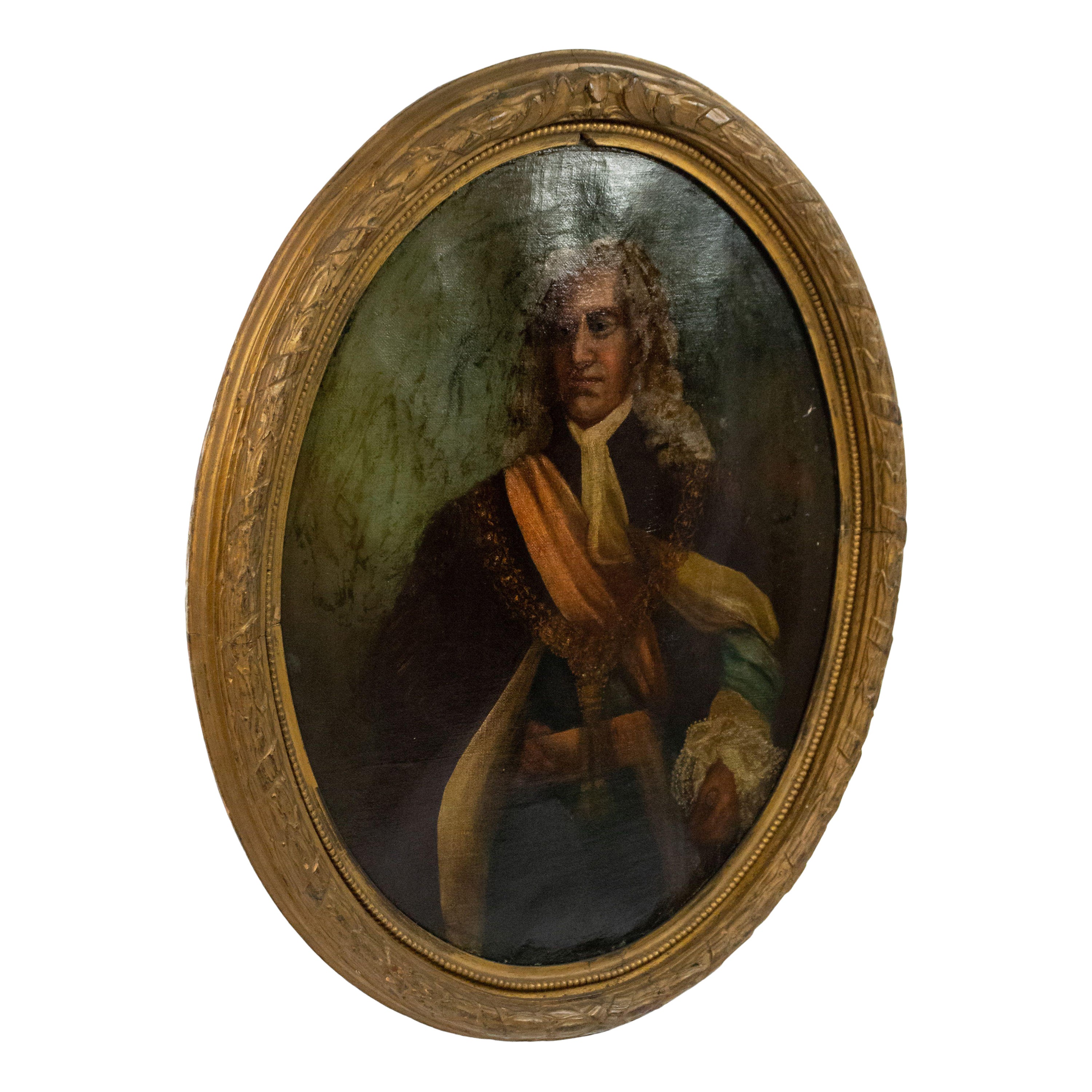 English Nobleman Portrait For Sale at 1stDibs