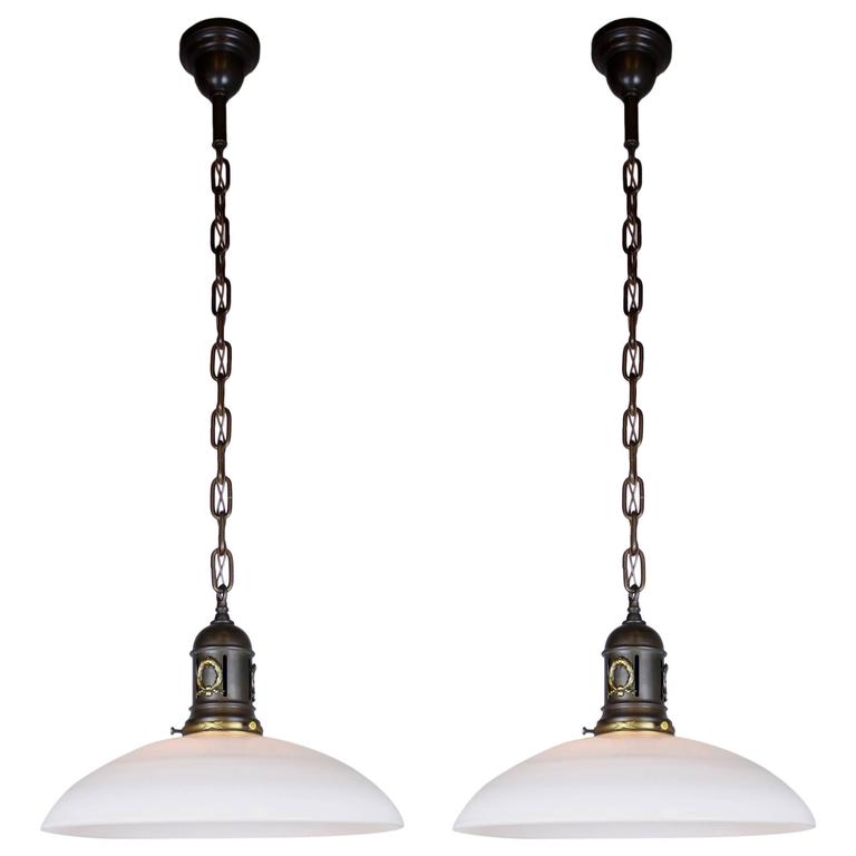 Antique Train Station Pendant Lights at 1stDibs | train station light ...