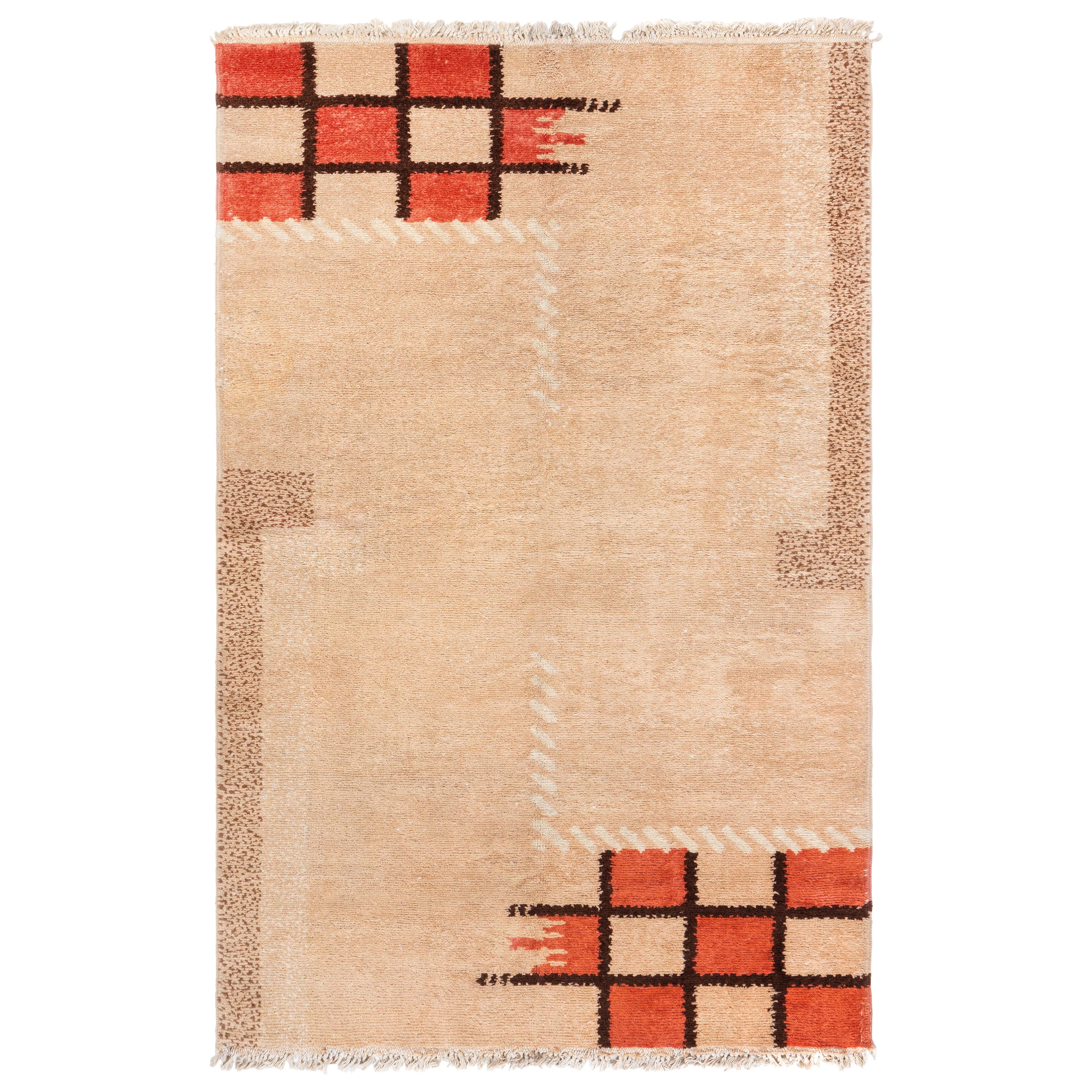 Doris Leslie Blau Early 20th Century Round French Art Deco Rug by Paul ...