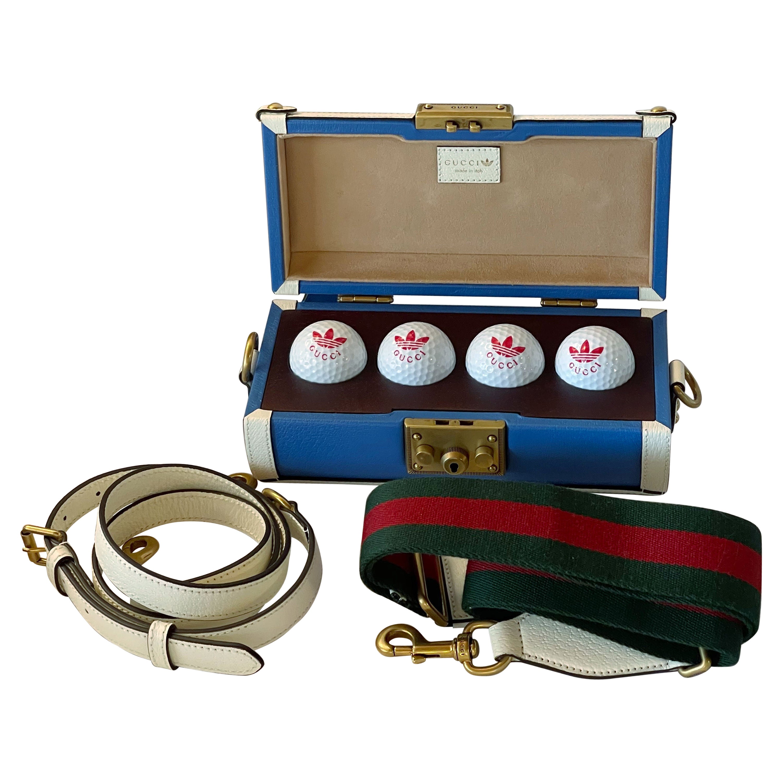 Golf Ball Case Bag by Adidas x GUCCI For Sale at 1stDibs