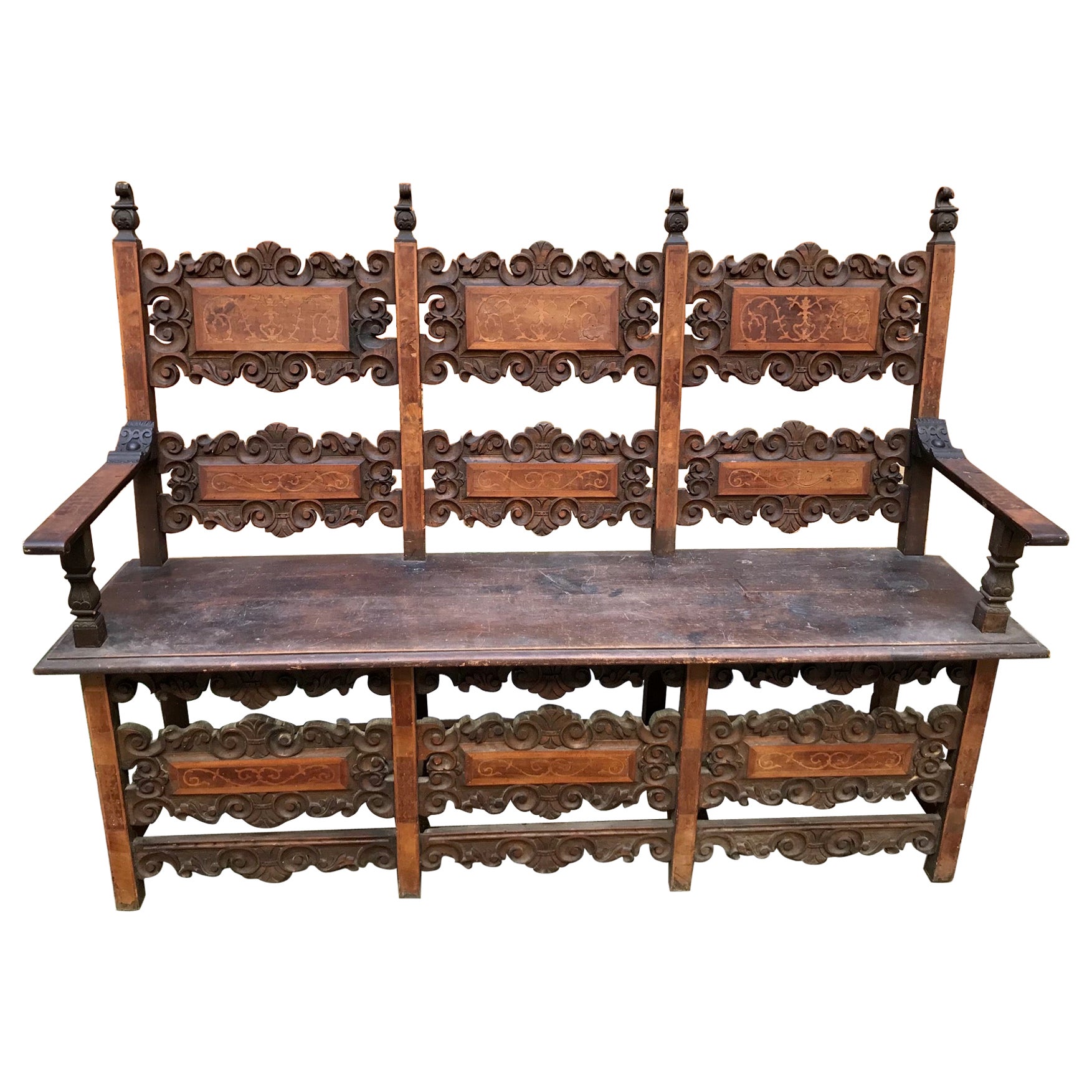 Antique and Vintage Benches - 9,248 For Sale at 1stDibs | antique bench ...