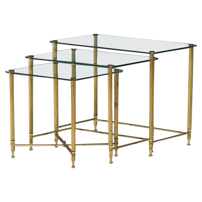 Mid 20th Century Set of Four Chinese Hong-Mu Nest of Tables for George ...