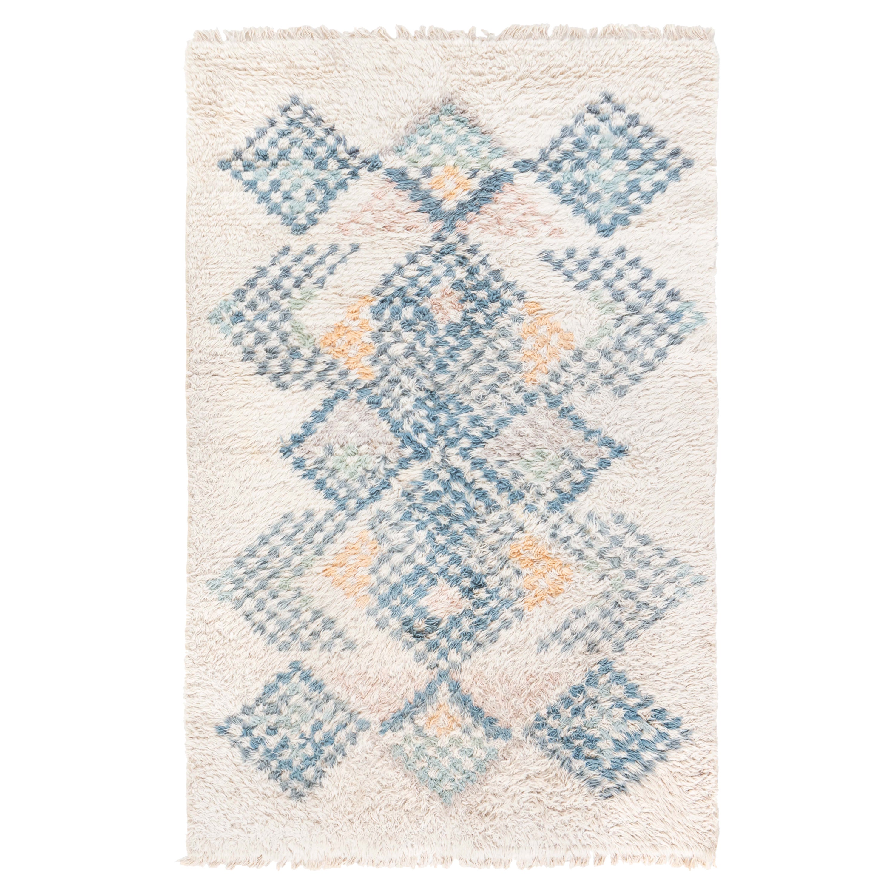 Doris Leslie Blau Vintage Swedish Pile Rug For Sale at 1stDibs