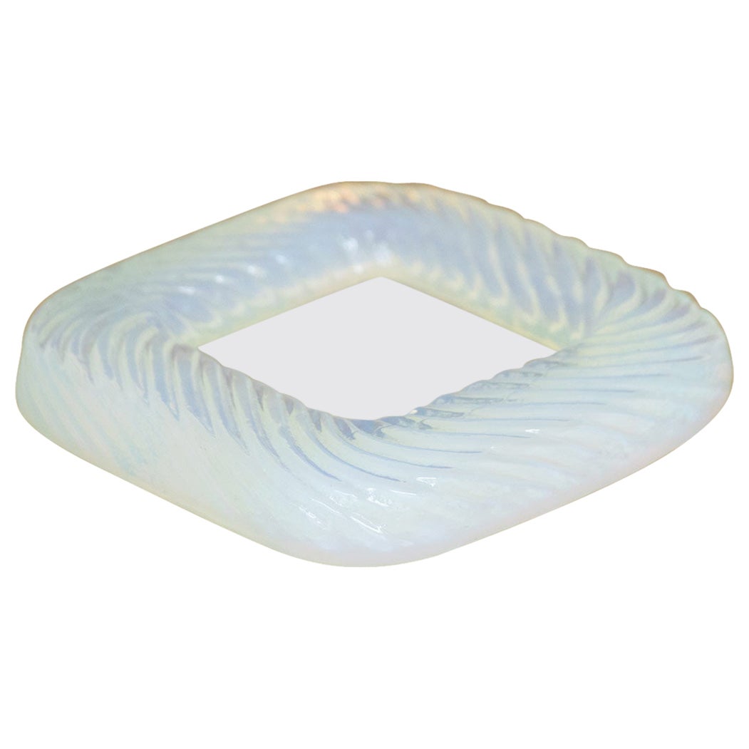 Plus Object glass Vide-Poche "Stingray" Indigo For Sale at 1stDibs