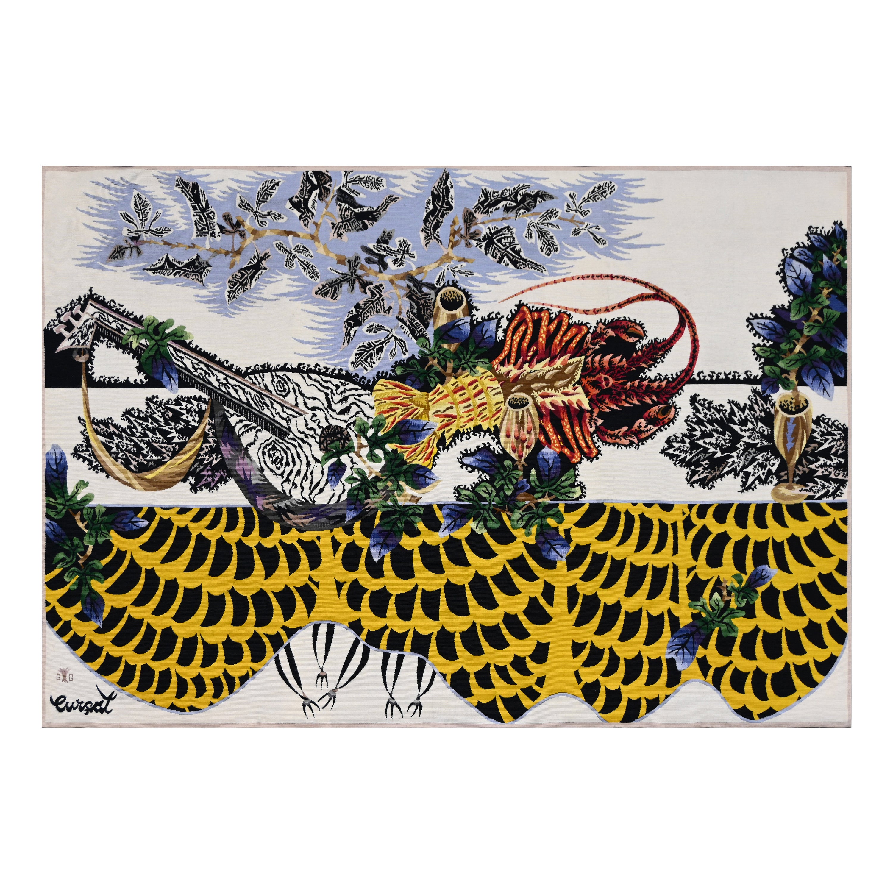 Jean Lurcat Aubusson Tapestry For Sale at 1stDibs | lurcat tapestry ...