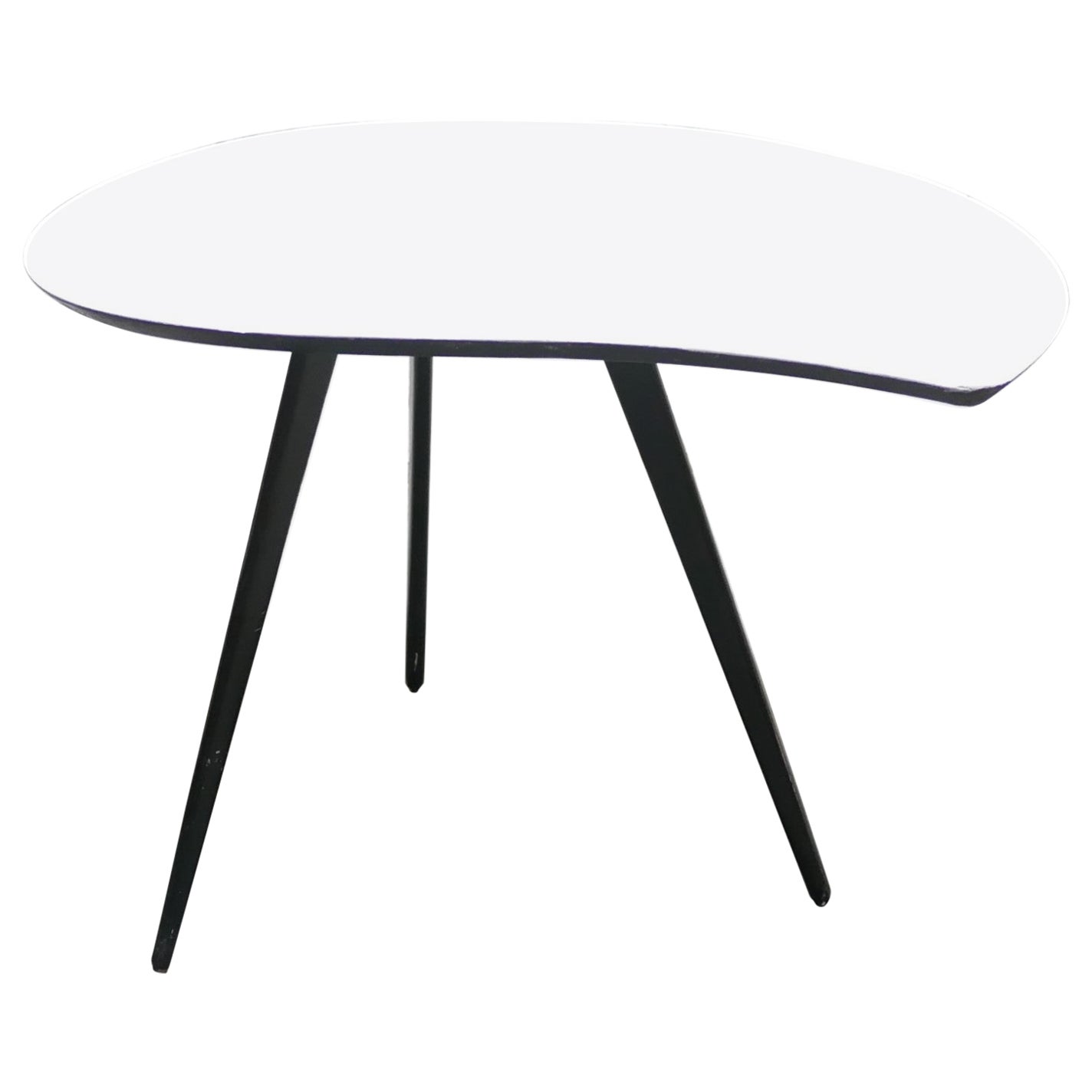 Coffee table, vintage bean side table For Sale at 1stDibs